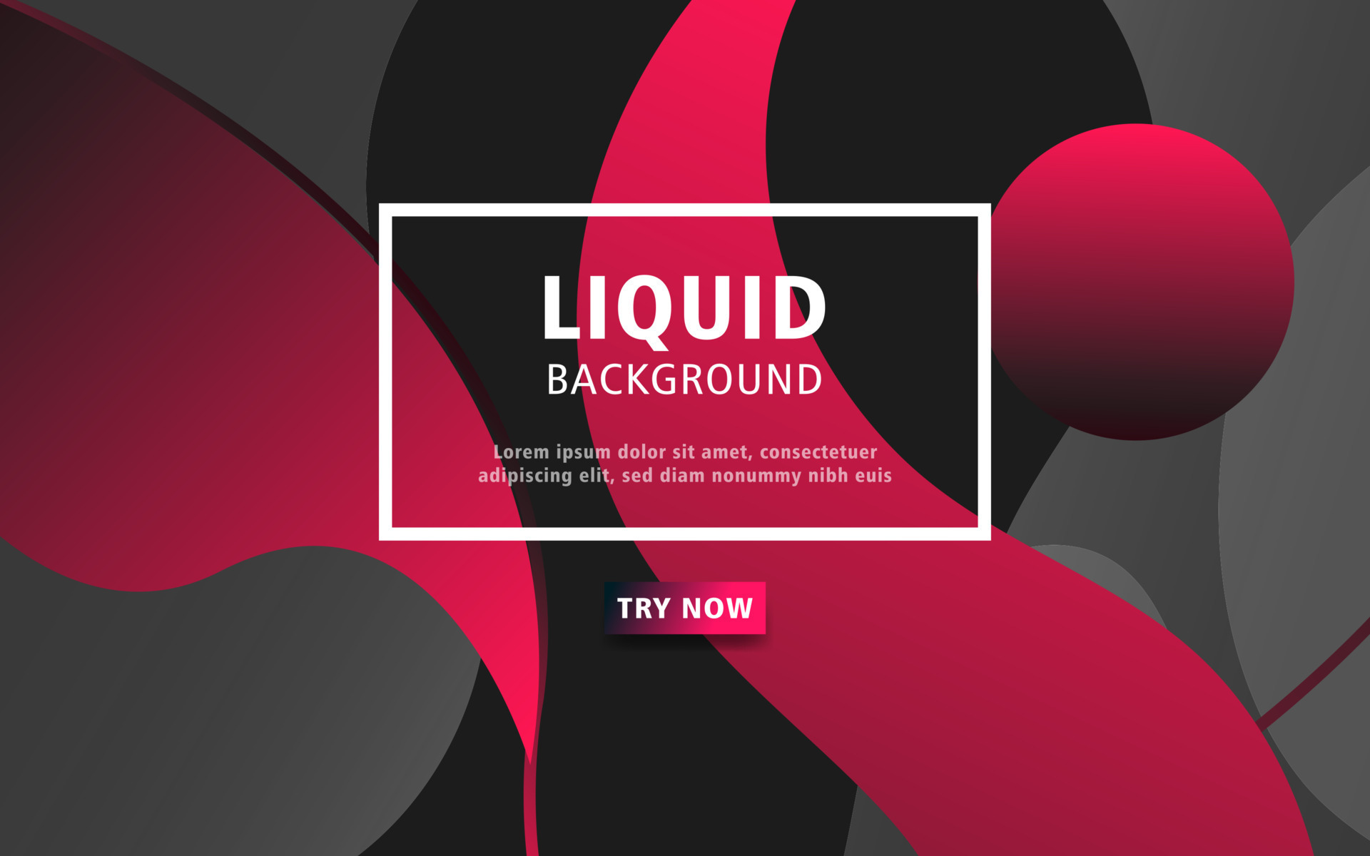 Modern Abstract Liquid Color Background Dynamic Textured Geometric Elements Designcan Be Used