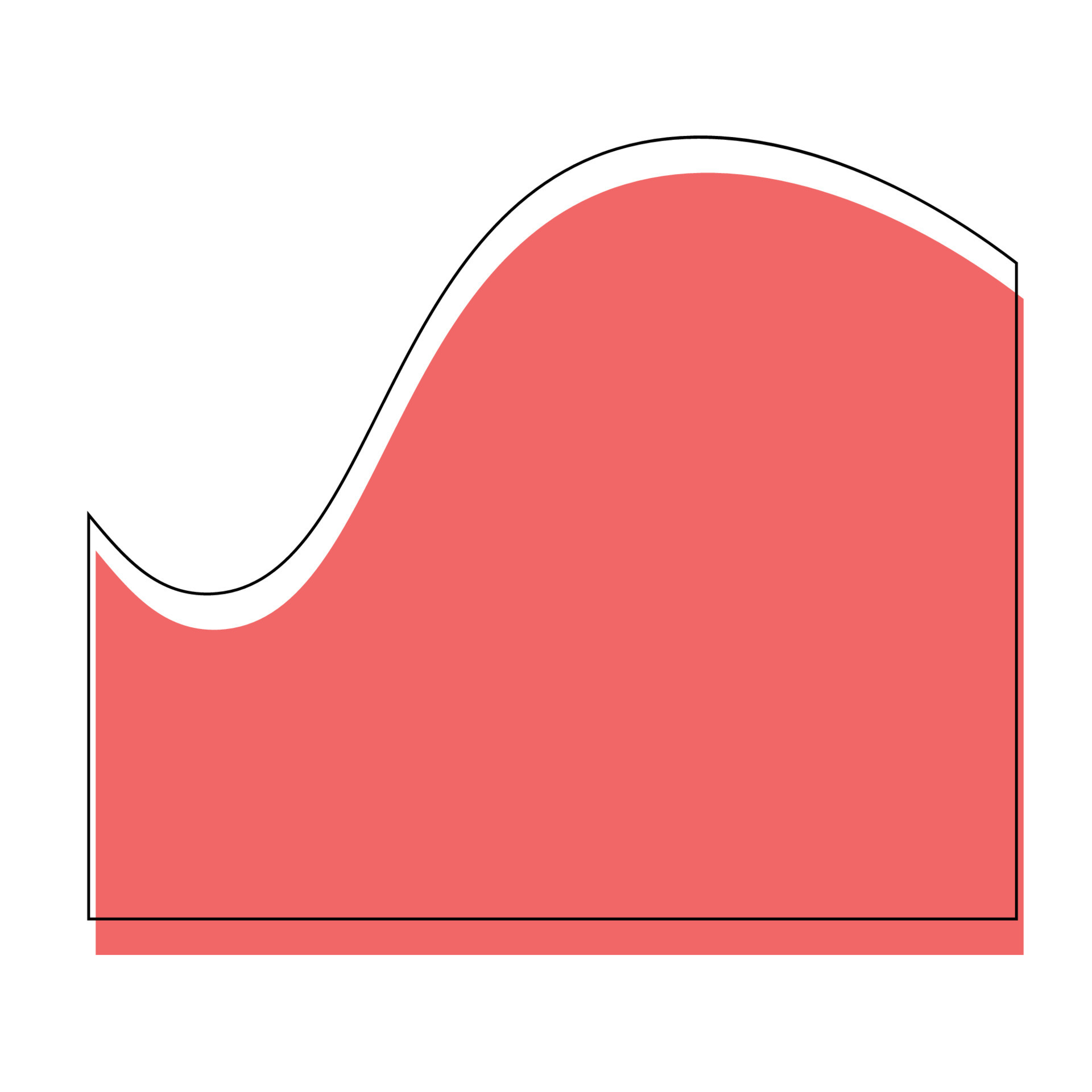 Vector Line Abstract Wave Shape 21750253 Vector Art At Vecteezy