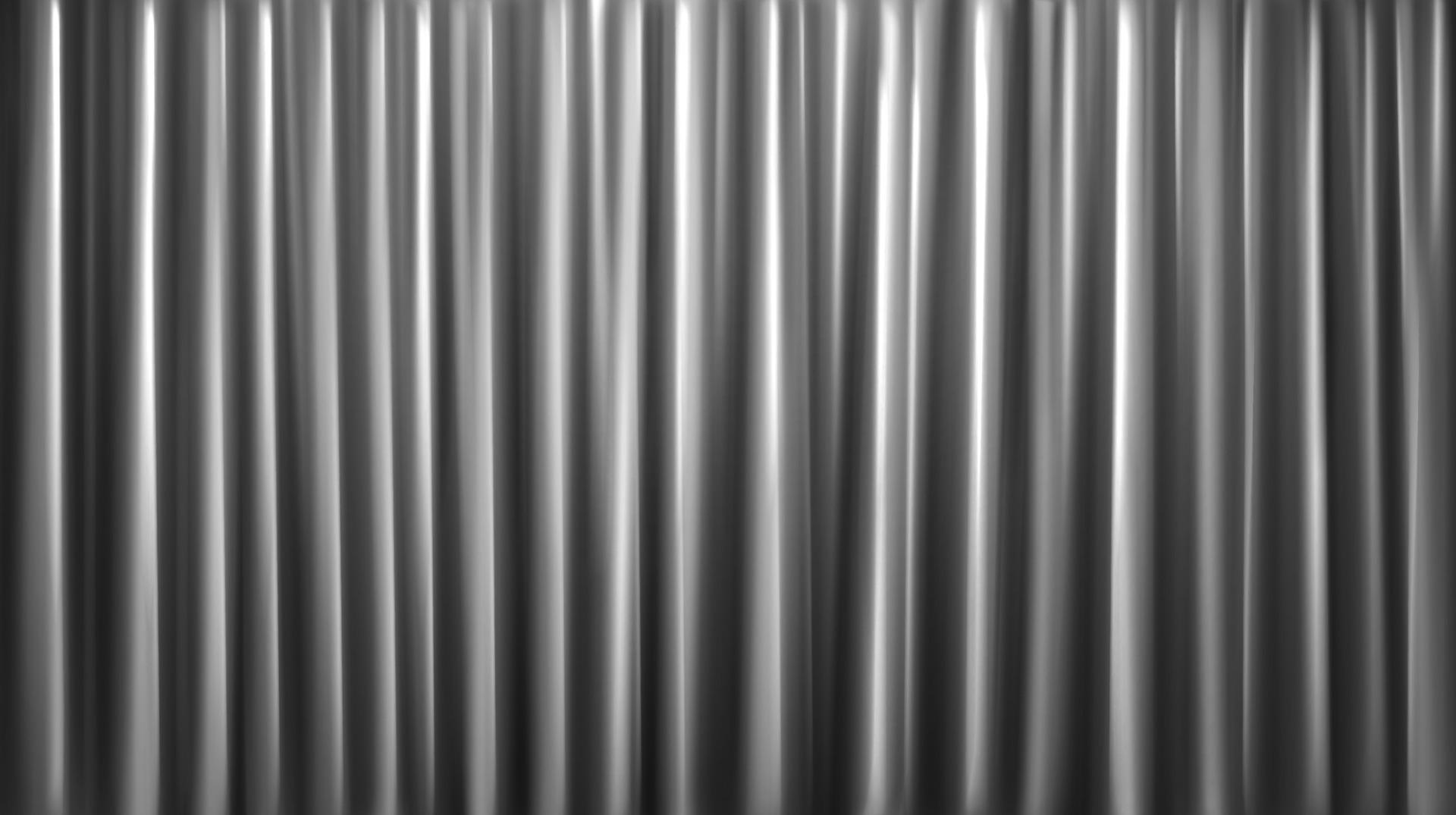 Realistic silver curtain background 21757152 Vector Art at Vecteezy