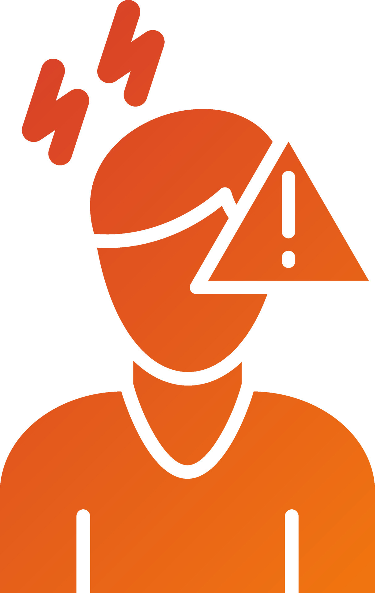 Panic Attack Icon Style 21758492 Vector Art at Vecteezy