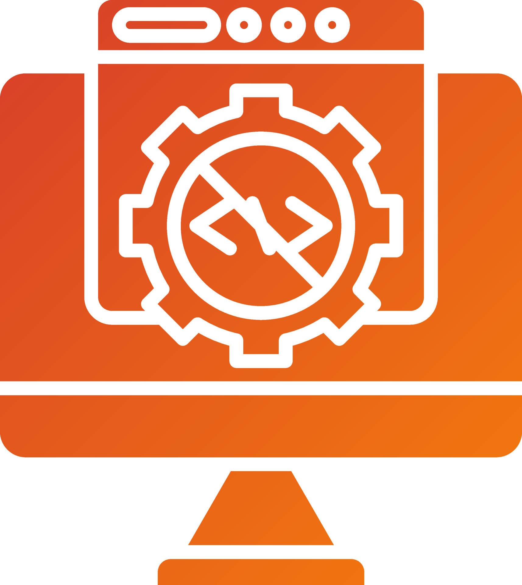 No Code Development Platform Icon Style 21759003 Vector Art at Vecteezy