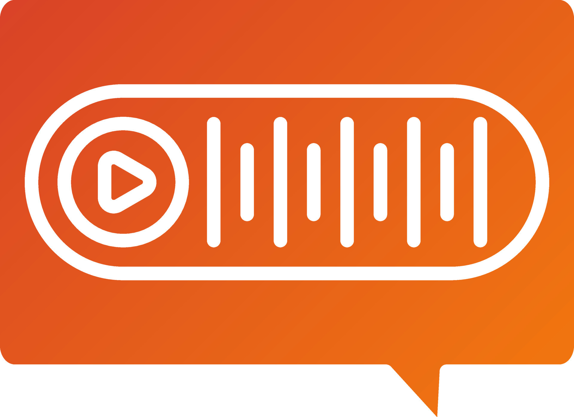 Voice Message Icon Style 21760688 Vector Art at Vecteezy