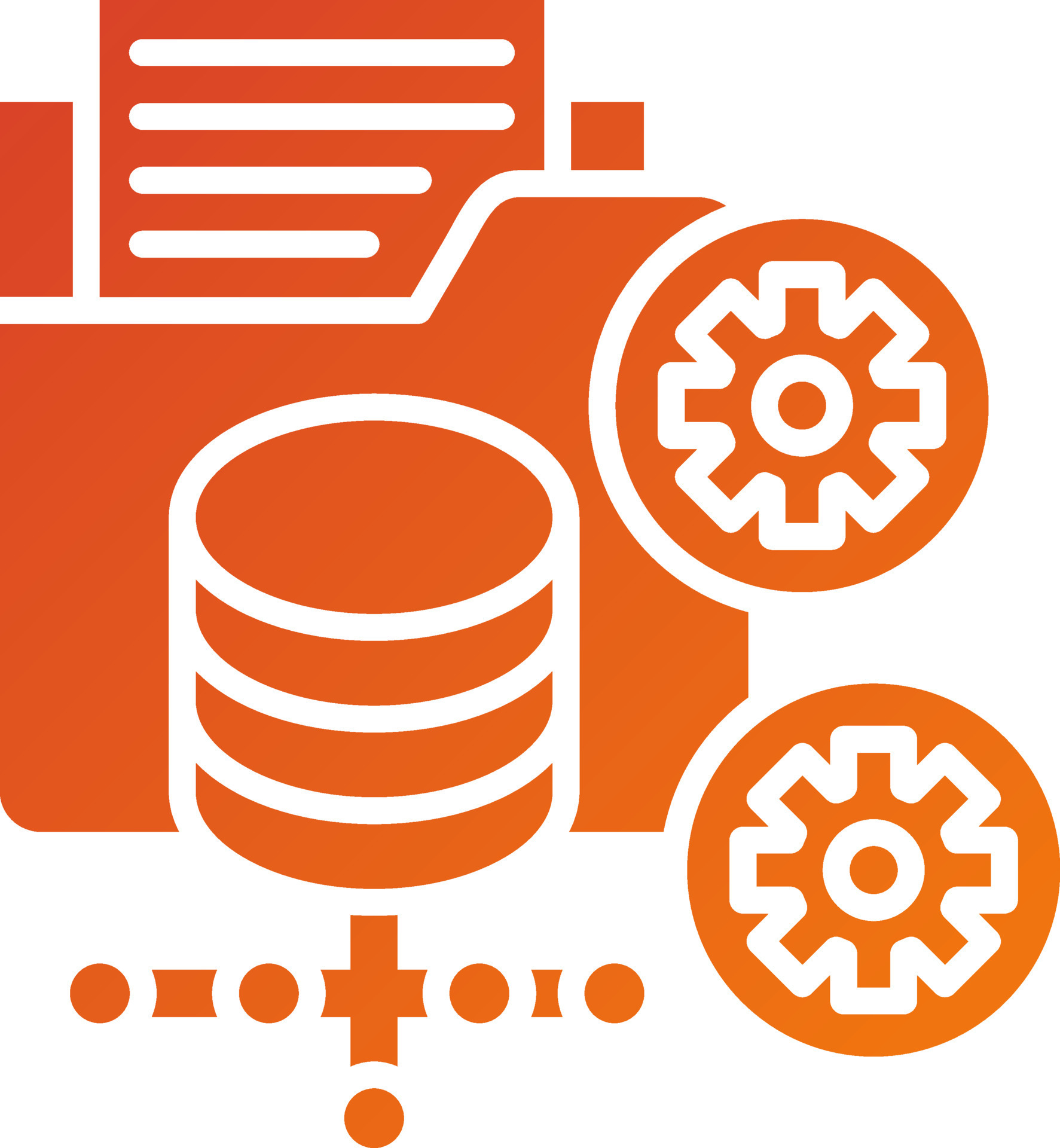 Data Processor Icon Style 21761433 Vector Art at Vecteezy