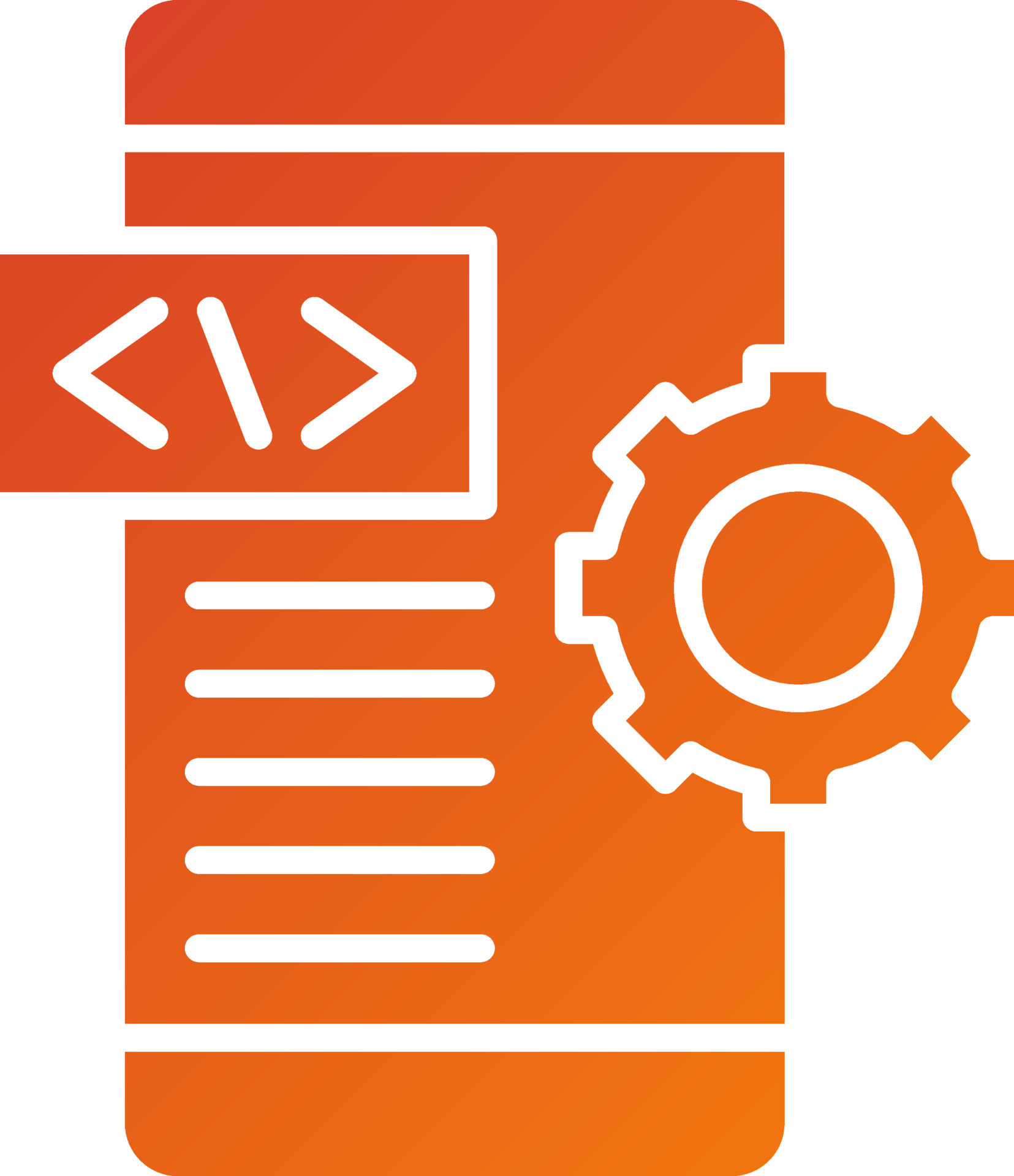 App Development Icon Style 21761538 Vector Art at Vecteezy