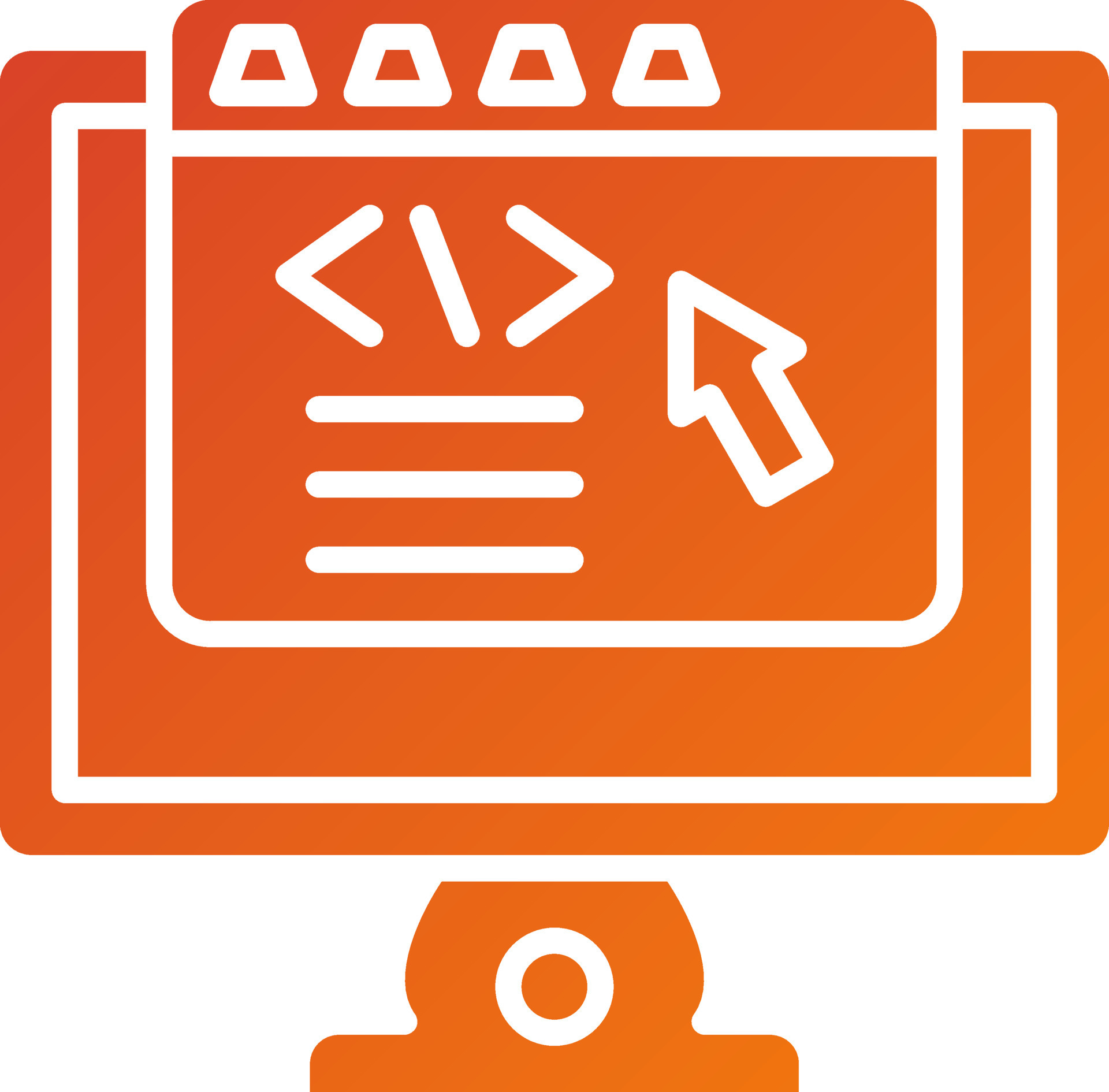 Frontend Development Icon Style 21761543 Vector Art at Vecteezy Frontend Development Icon Style 21761543 Vector Art at Vecteezy