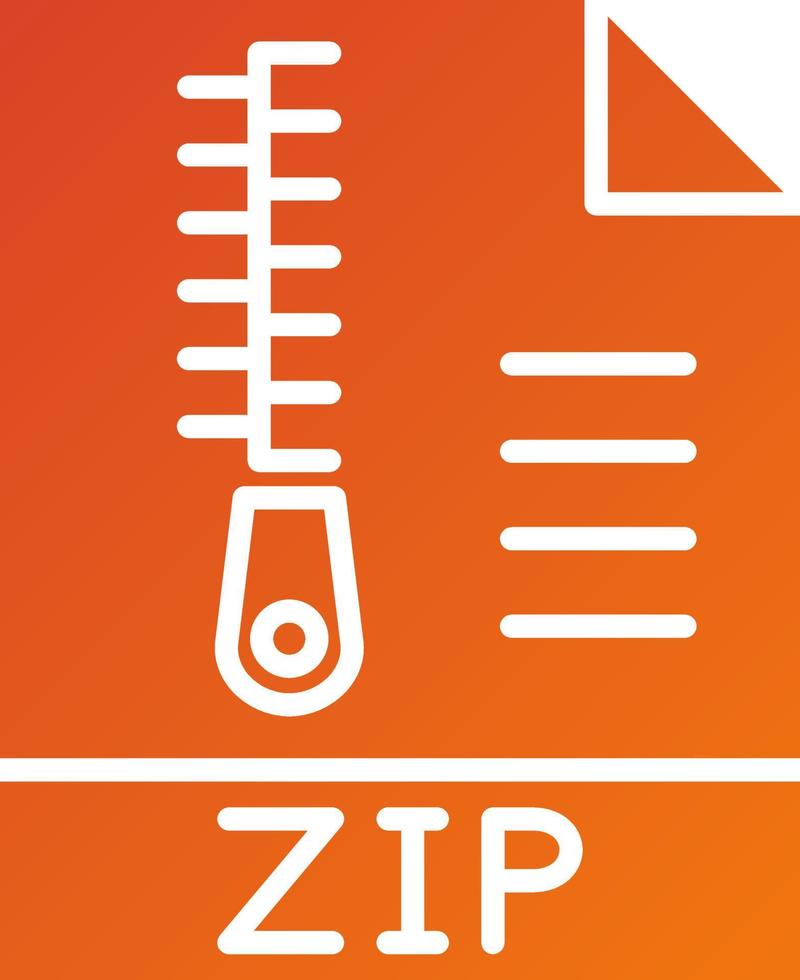 Zip File Icon Style 21762591 Vector Art at Vecteezy