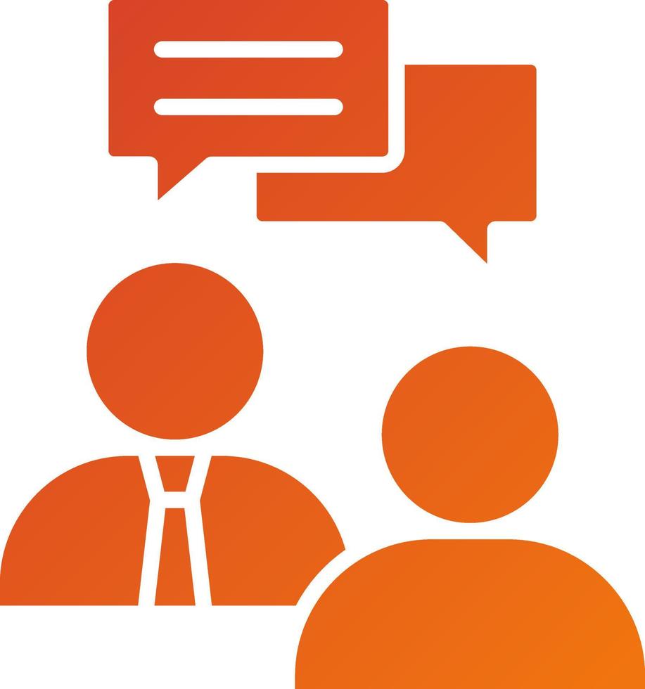 Consulting Icon Style 21762776 Vector Art at Vecteezy