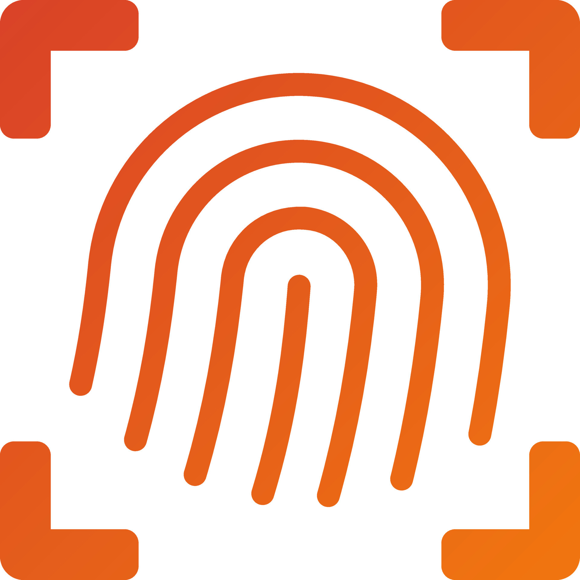 Biometrics Icon Style 21762791 Vector Art At Vecteezy