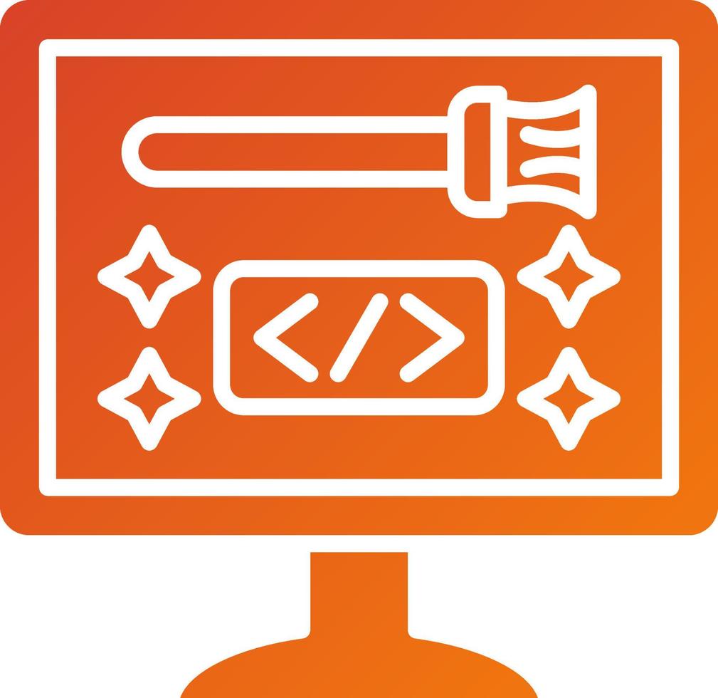 Clean Code Icon Style 21763167 Vector Art at Vecteezy