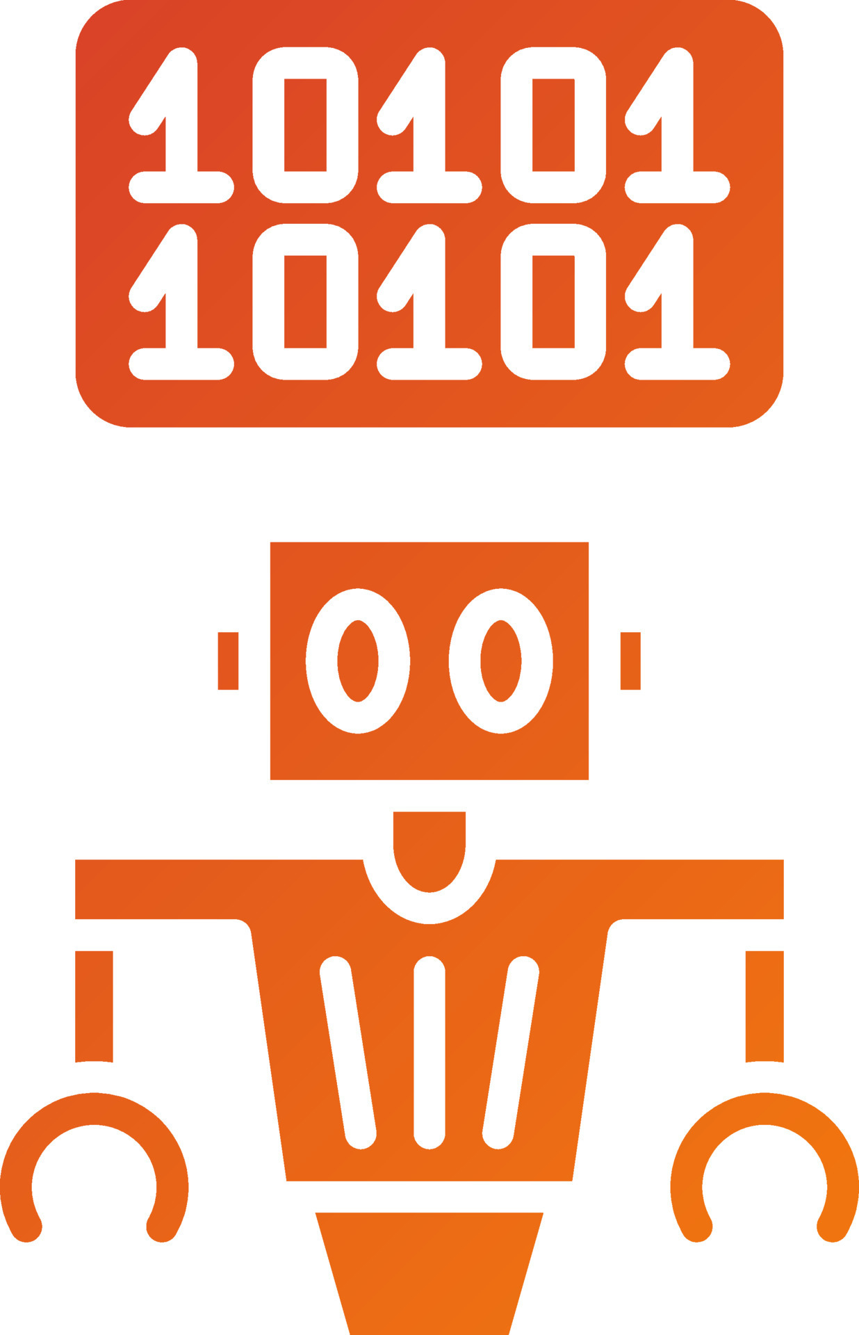 Binary Code Icon Style 21763613 Vector Art at Vecteezy
