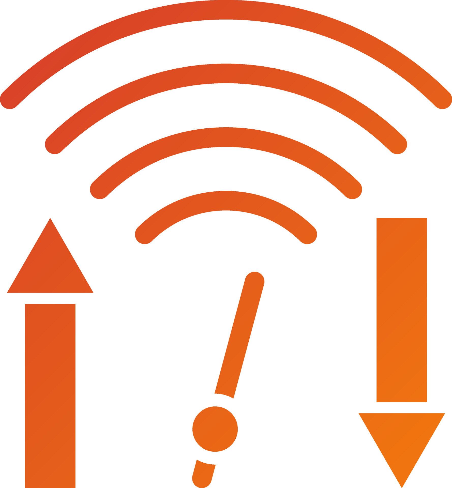 Bandwidth Icon Style 21764304 Vector Art at Vecteezy
