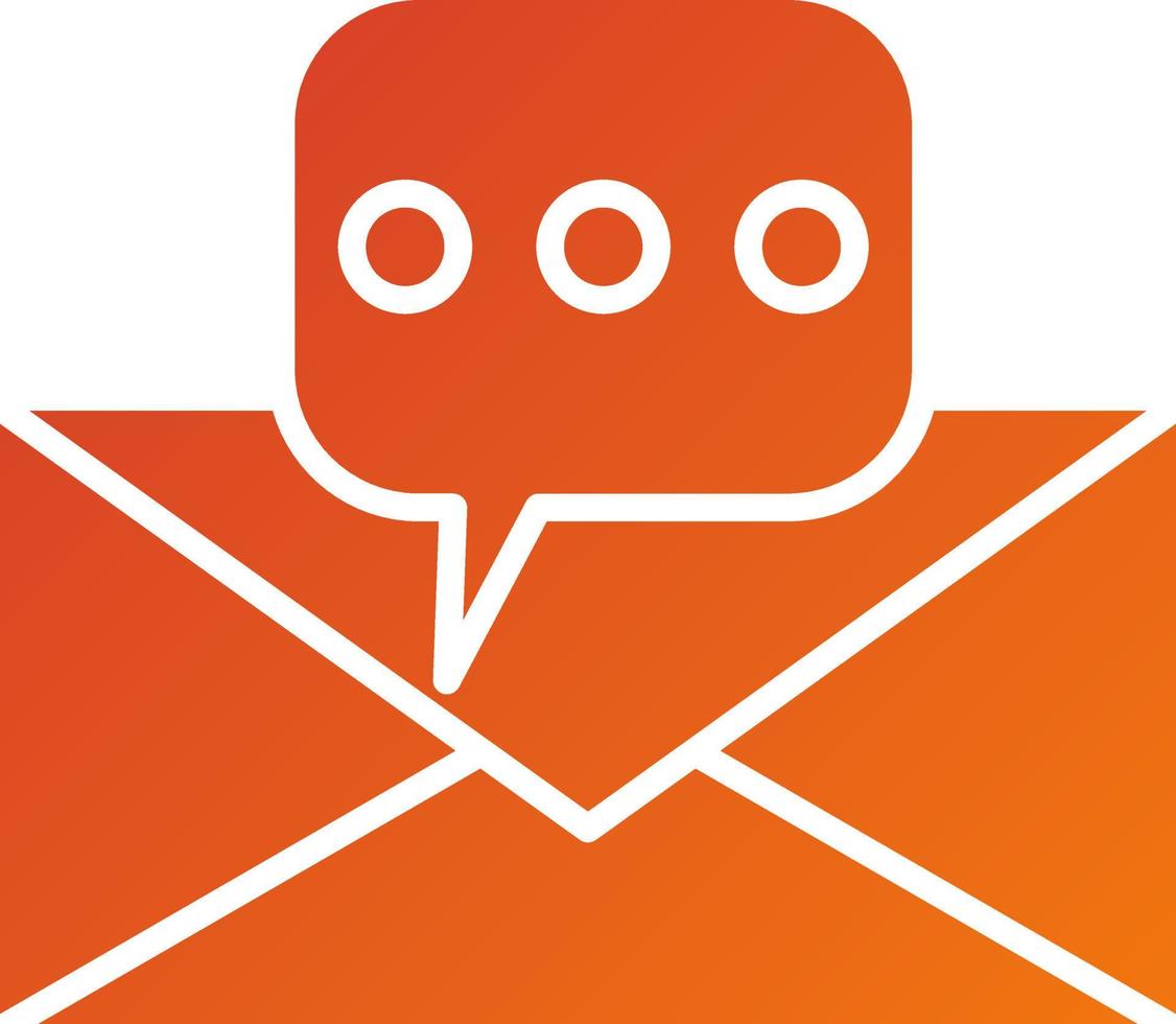 Message Icon Style 21764401 Vector Art at Vecteezy