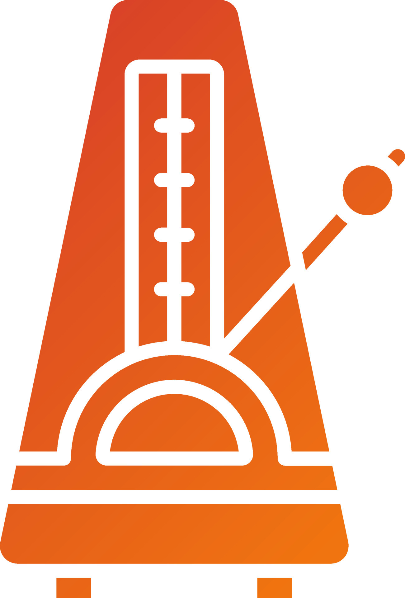 Metronome Icon Style 21765535 Vector Art at Vecteezy