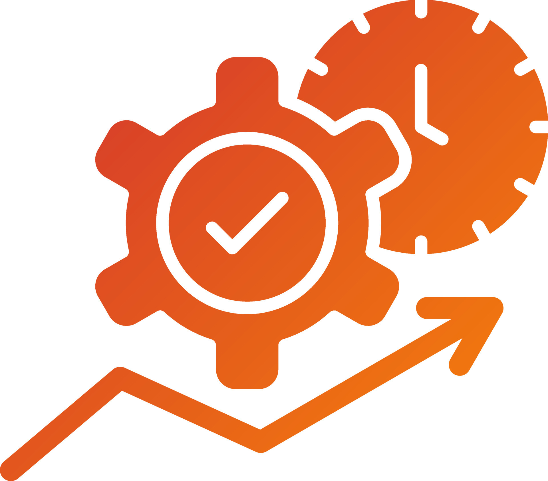 Efficiency Icon Style 21767233 Vector Art at Vecteezy