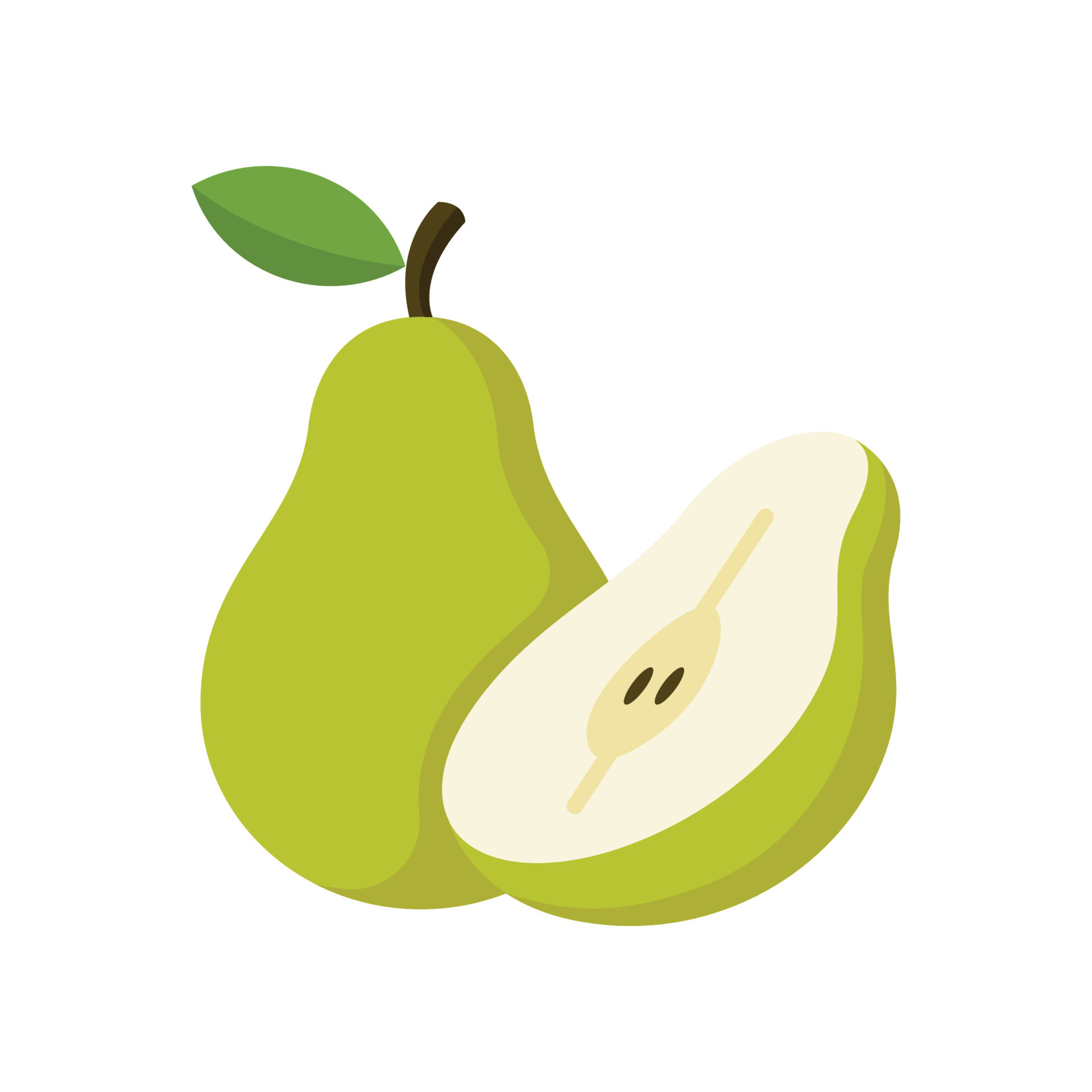 pear icon vector design template 21768125 Vector Art at Vecteezy