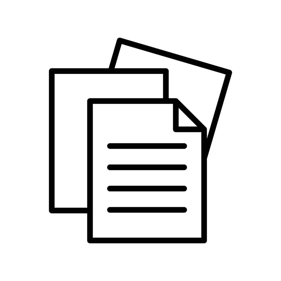 paper icon vector design template 21768535 Vector Art at Vecteezy