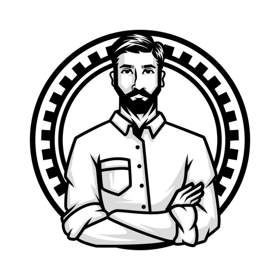 gentleman logo vector 21769142 Vector Art at Vecteezy gentleman logo vector 21769142 Vector Art at Vecteezy