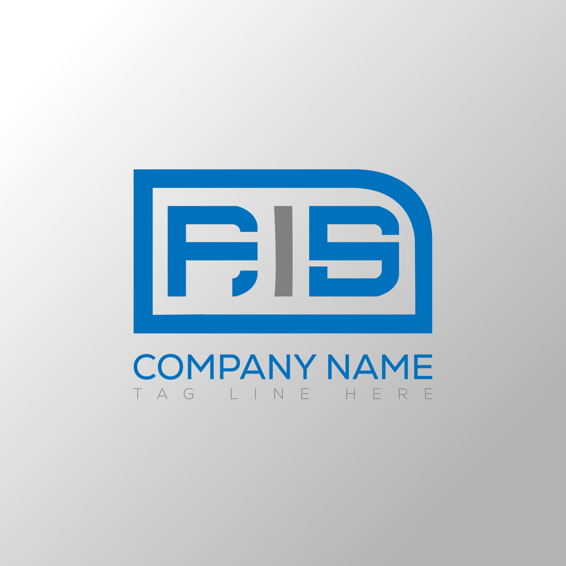 Fis Letter Logo Creative Design Fis Unique Design 21770743 Vector Art