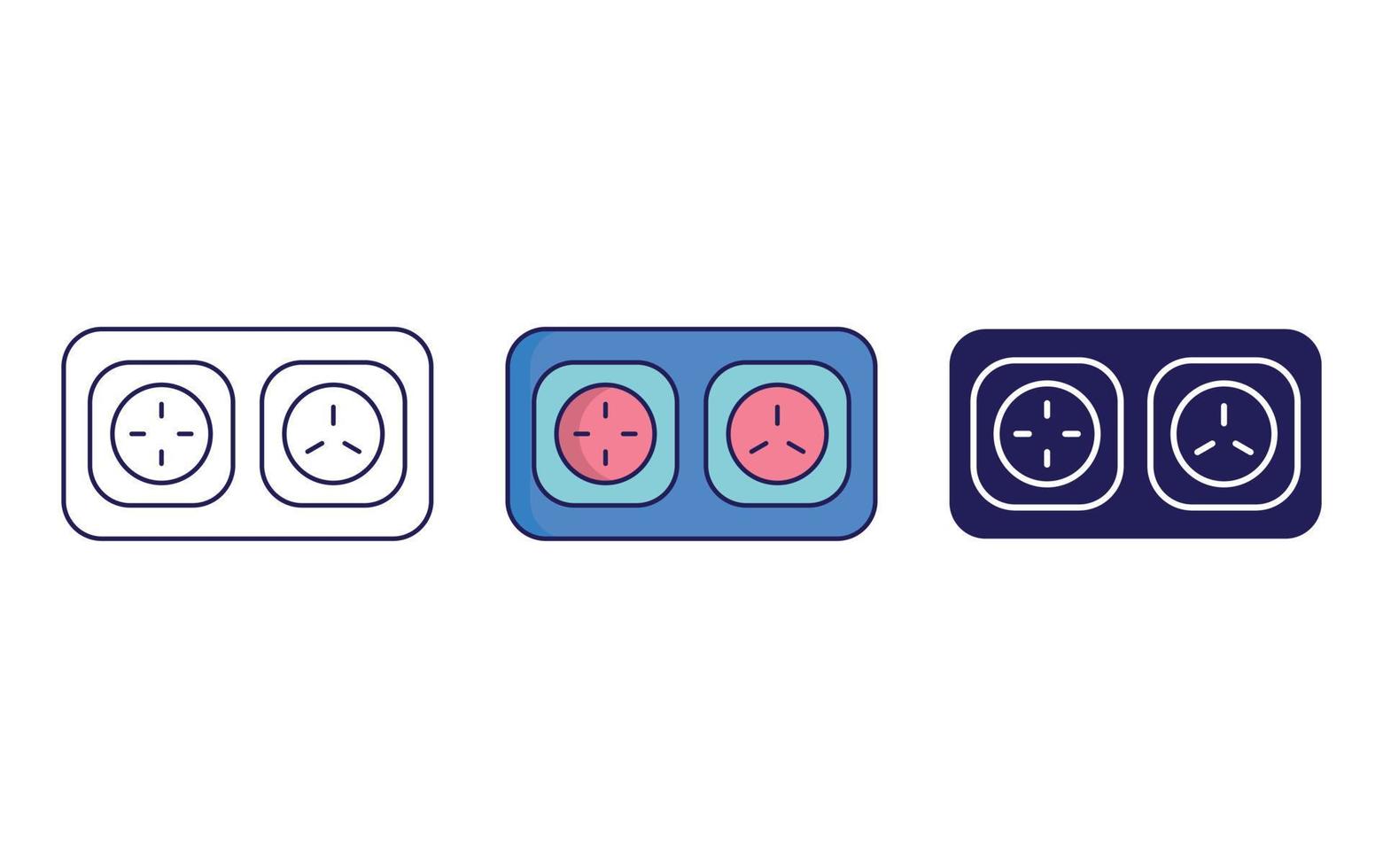 socket vector icon 21771400 Vector Art at Vecteezy