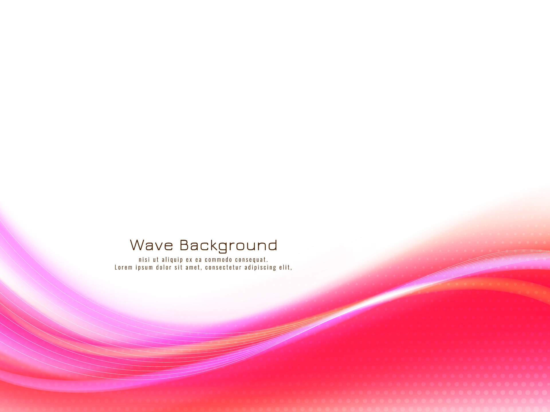 Abstract beautiful pink wave design background 21773195 Vector Art at ... Abstract beautiful pink wave design background 21773195 Vector Art at ...