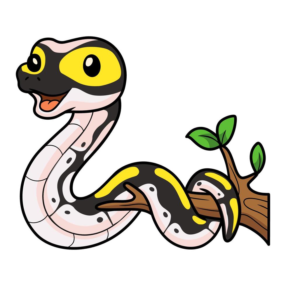 Cute super pastel yellow belly cartoon on tree branch 21774753 Vector ...