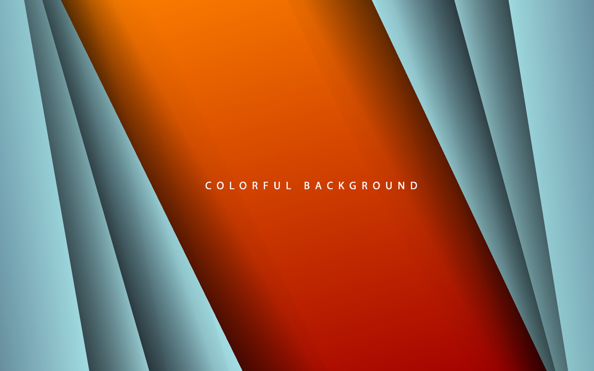 Abstract Overlap Layer Papercut Colorful Background Banner Vector
