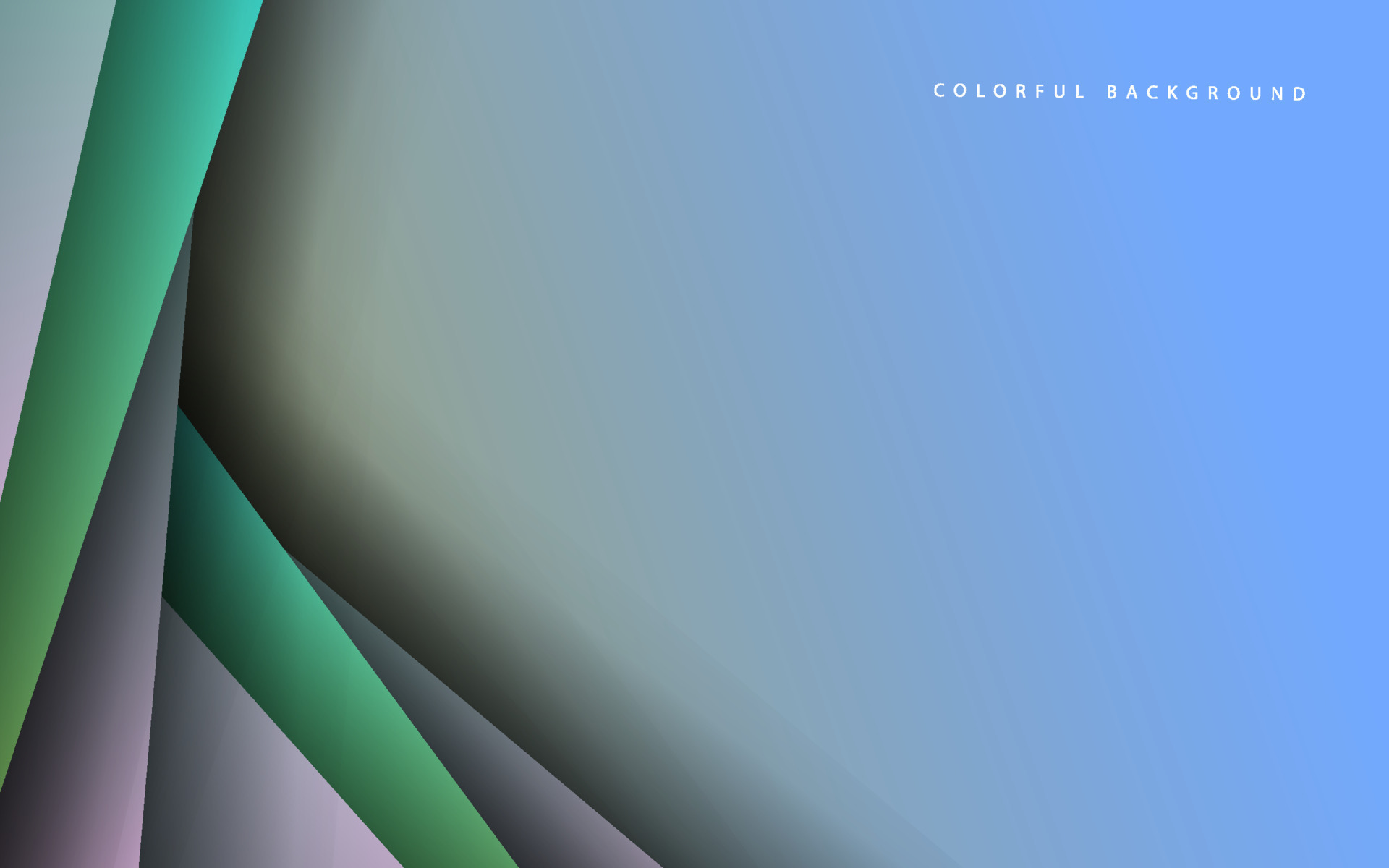 Abstract Overlap Layer Papercut Colorful Background Banner Vector