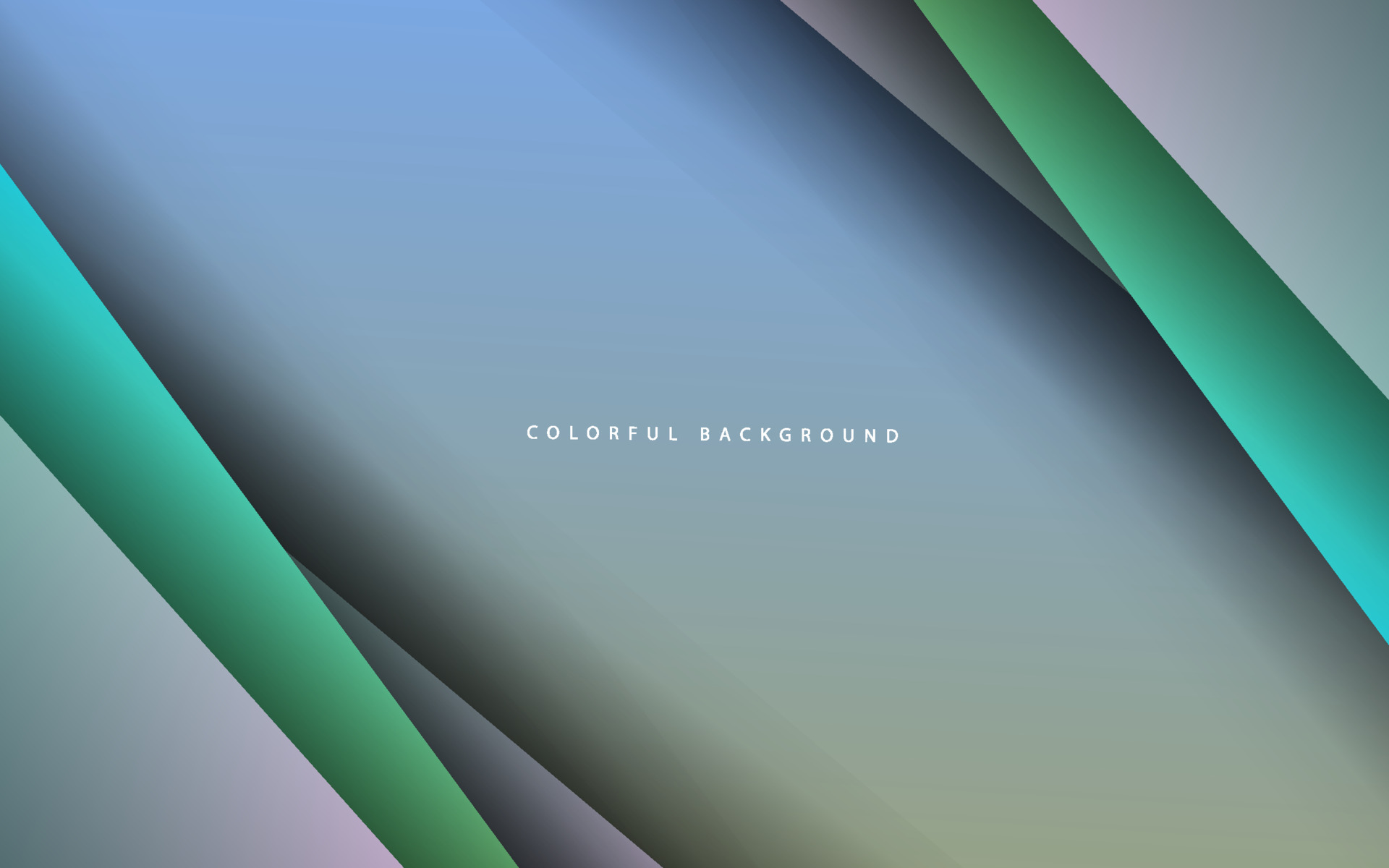 Abstract Overlap Layer Papercut Colorful Background Banner Vector