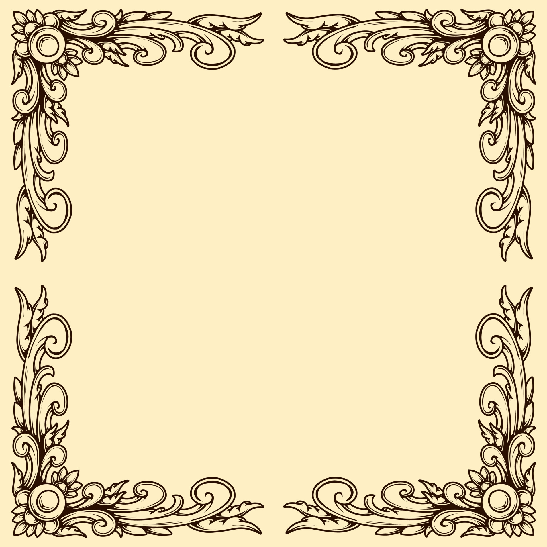 Classic style frame design with exquisite engraving and luxury 21785195 ... Classic style frame design with exquisite engraving and luxury 21785195 ...
