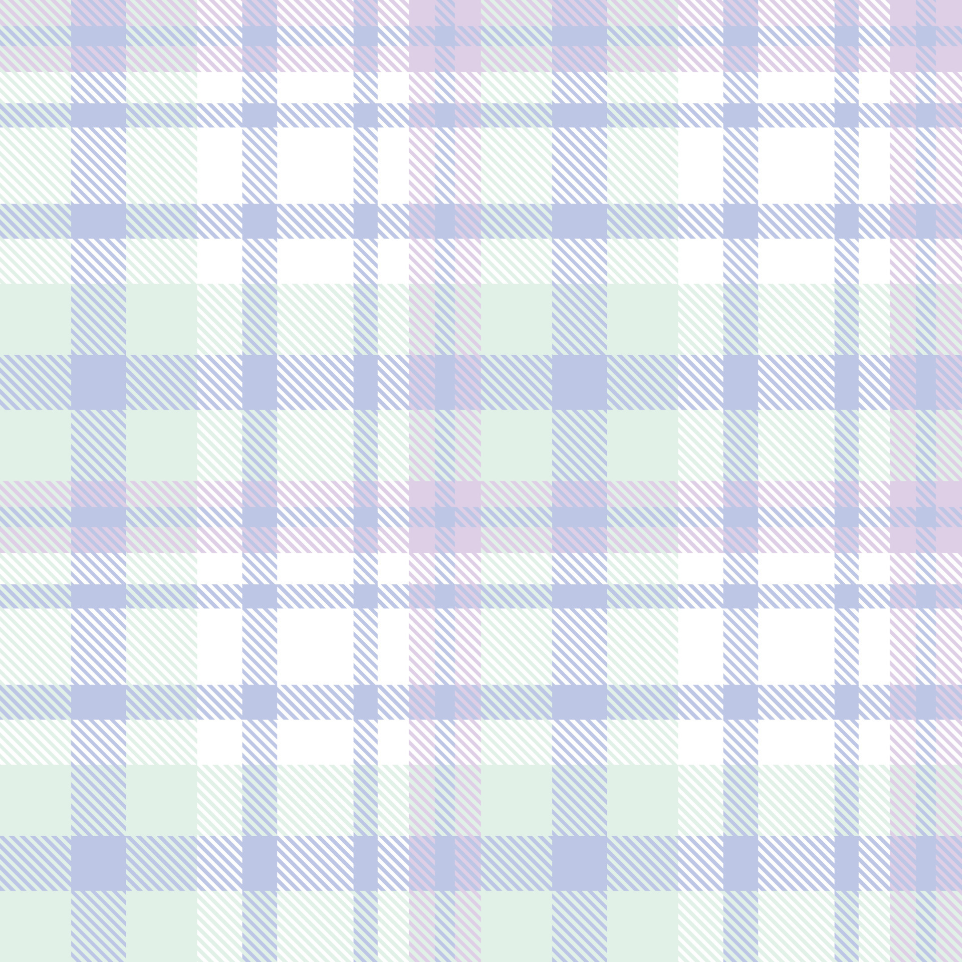 Pastel Plaid Pattern Seamless Texture Is Woven in a Simple Twill, Two ...