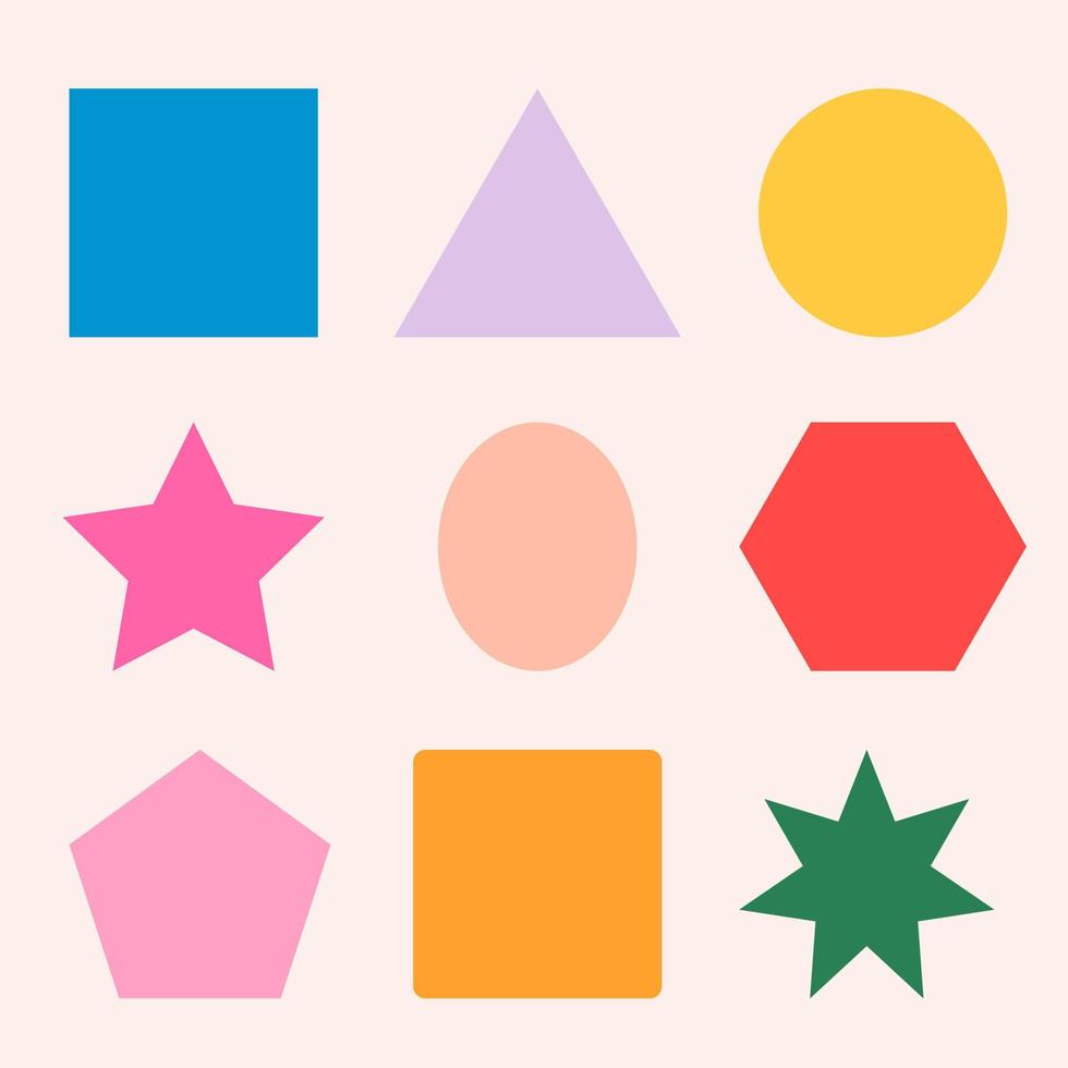 Colour Shapes Vector Art, Icons, and Graphics for Free Download