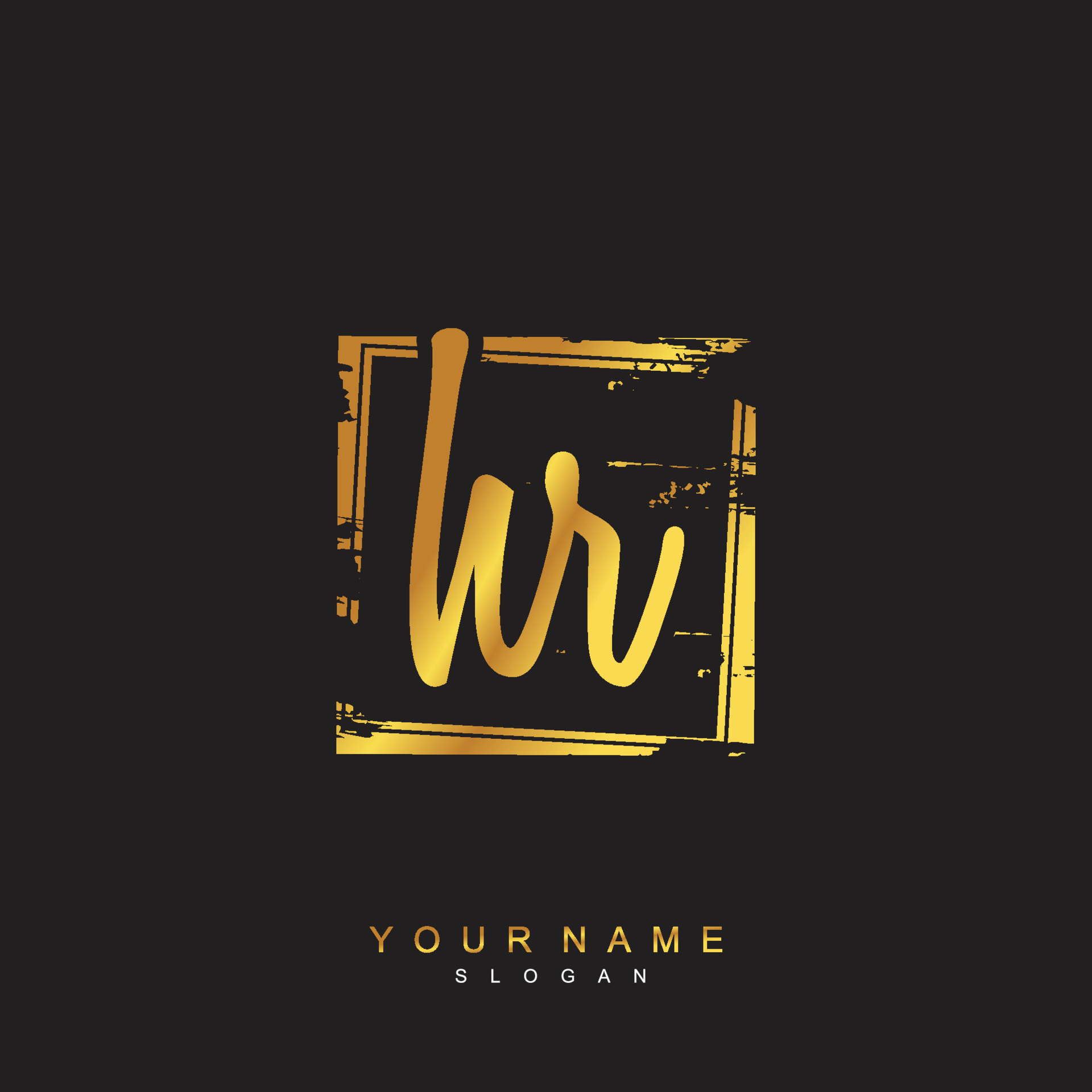 Initial HR Monogram with Grunge Template Design 21798411 Vector Art at ... Initial HR Monogram with Grunge Template Design 21798411 Vector Art at ...