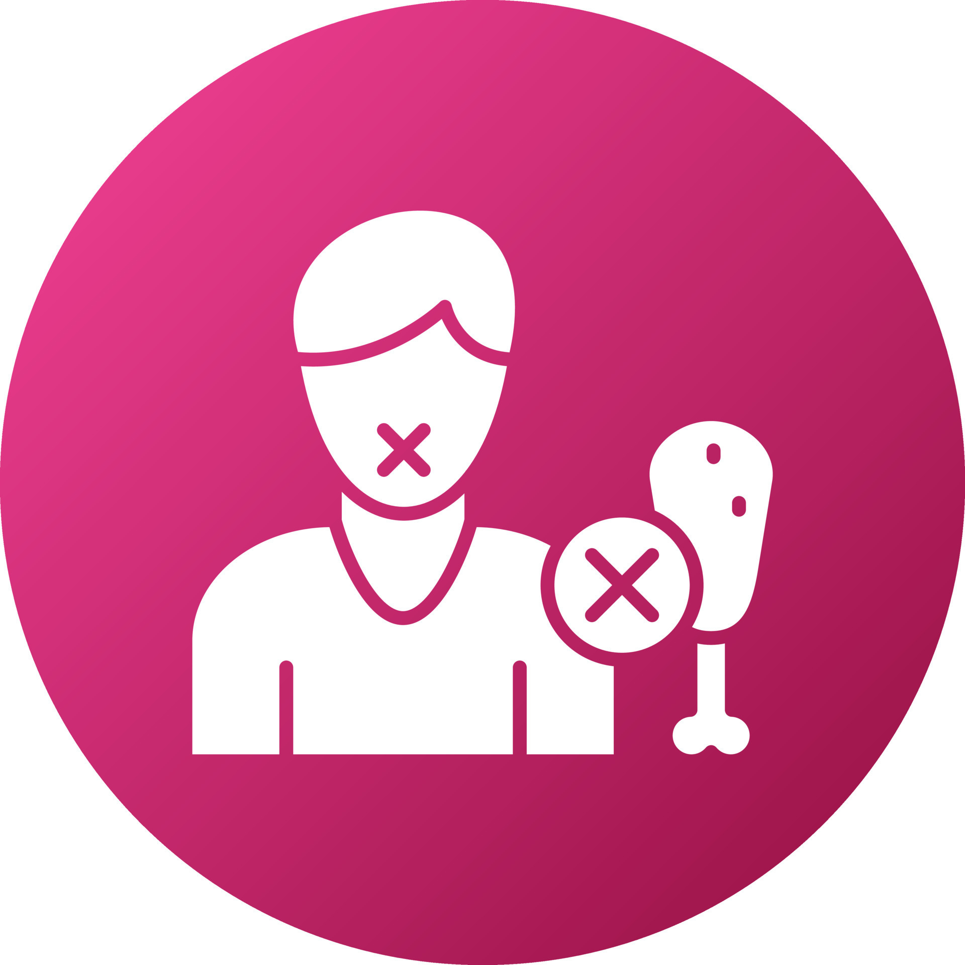 Anorexia Nervosa Icon Style 21798911 Vector Art at Vecteezy