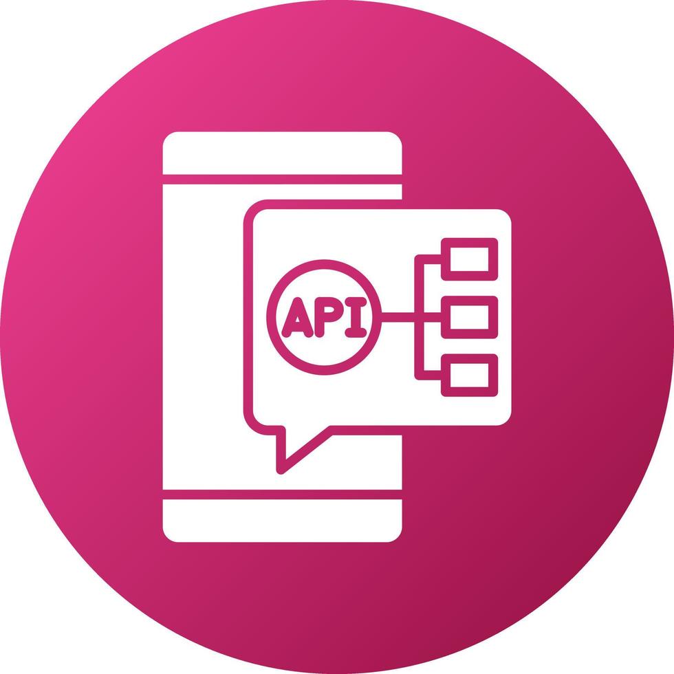 Api Integration Icon Style 21799162 Vector Art At Vecteezy