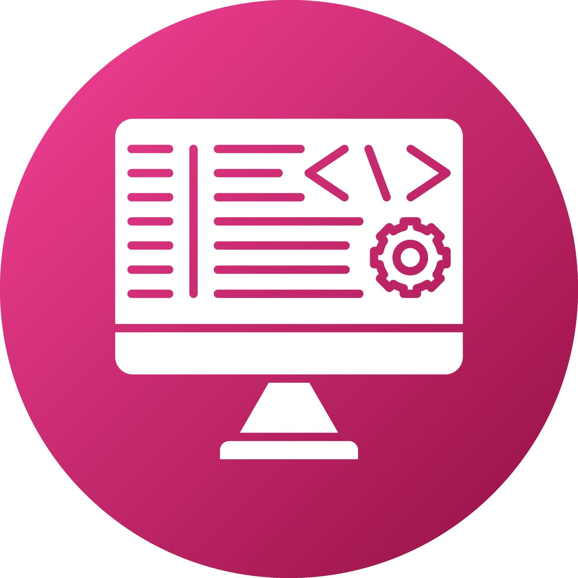 Back End Development Icon Style 21799462 Vector Art at Vecteezy