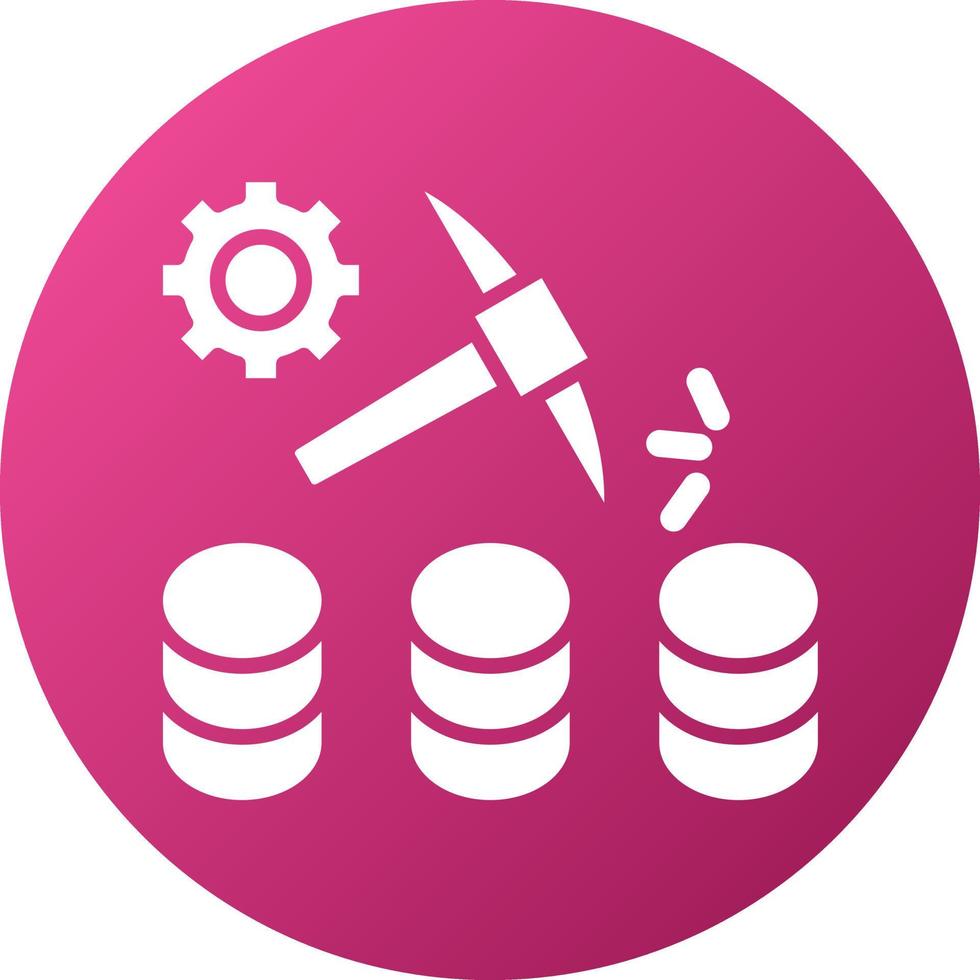 Data Mining Icon Style 21803892 Vector Art At Vecteezy