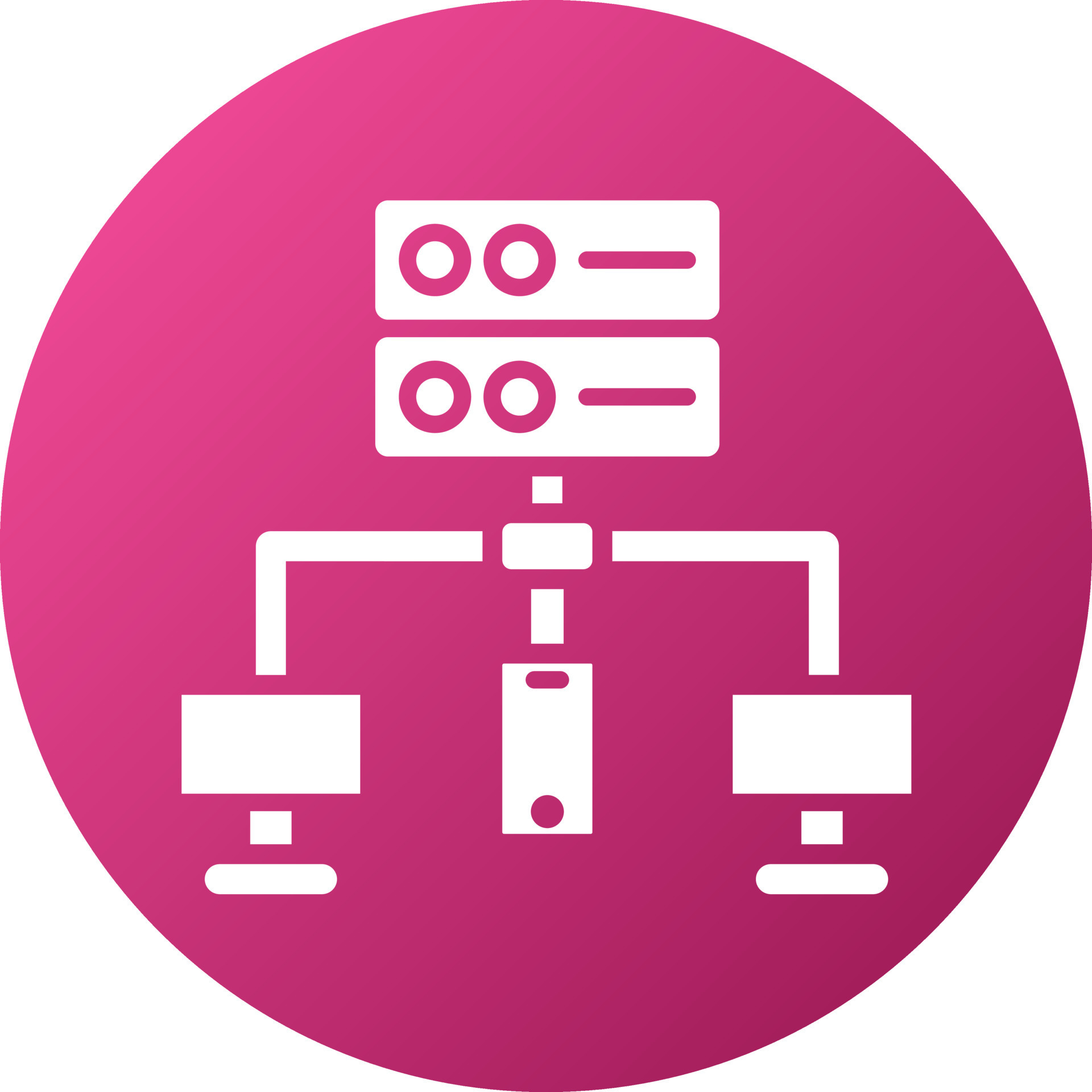 Database Network Icon Style 21804621 Vector Art at Vecteezy