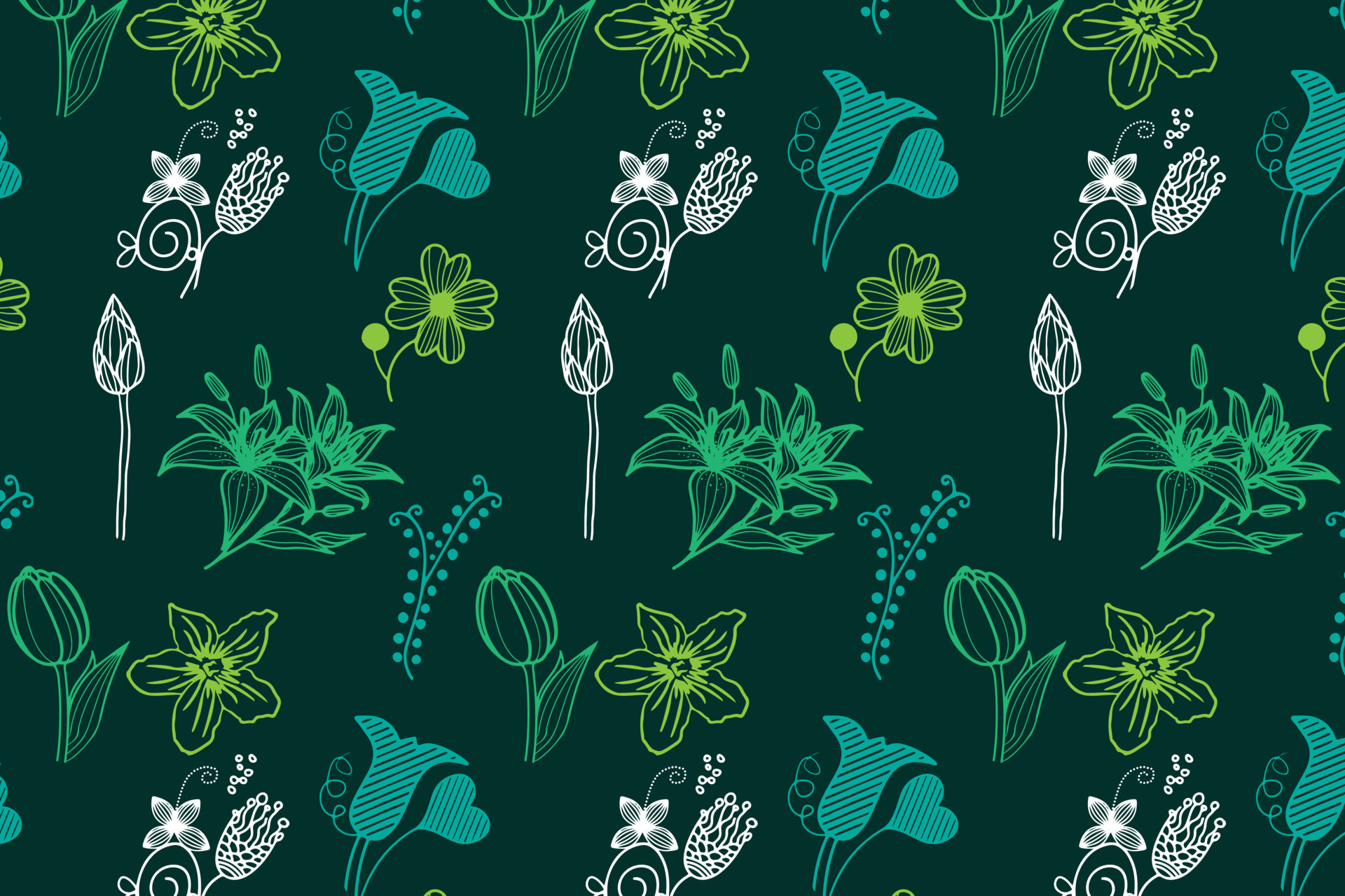 Luxury nature leaves floral pattern in spring for Wedding, anniversary ...