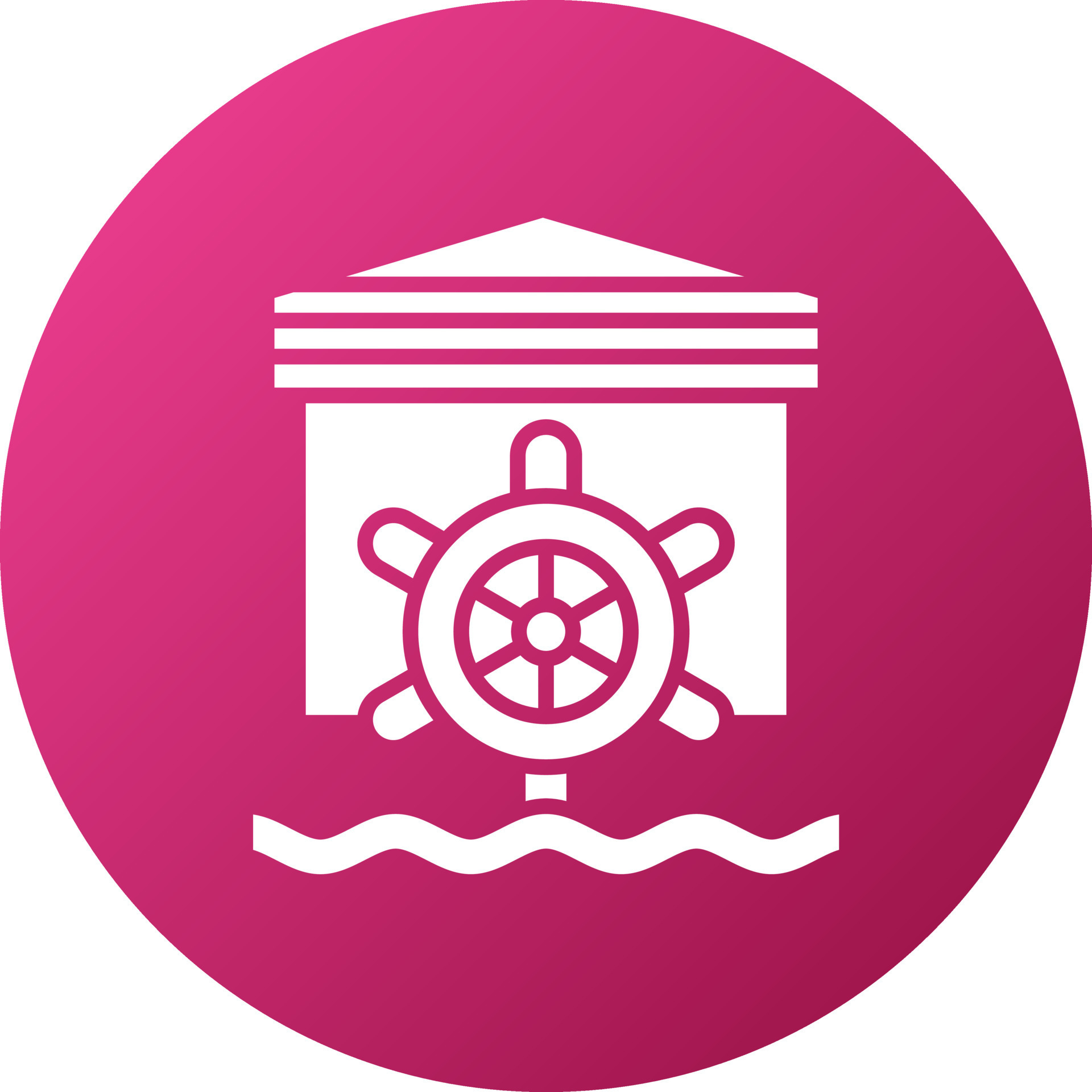 Water Mill Icon Style 21810962 Vector Art At Vecteezy