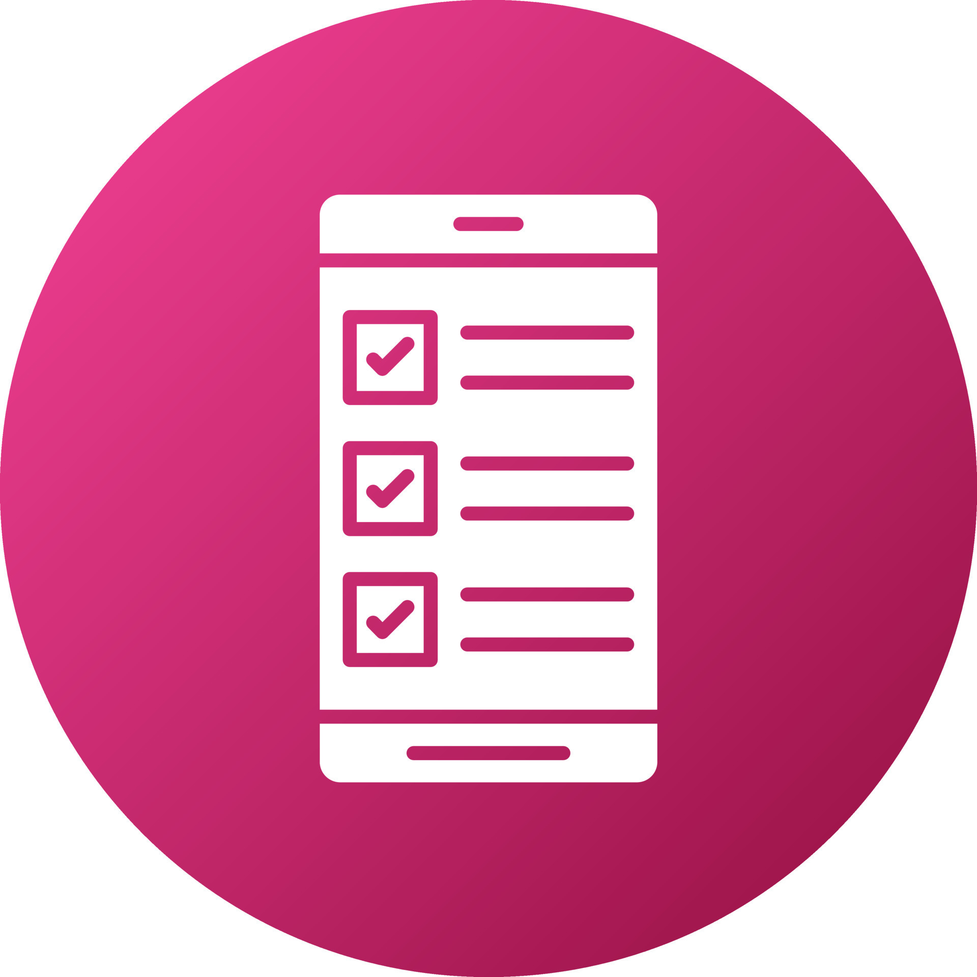 Survey Mobile App Icon Style 21811393 Vector Art at Vecteezy