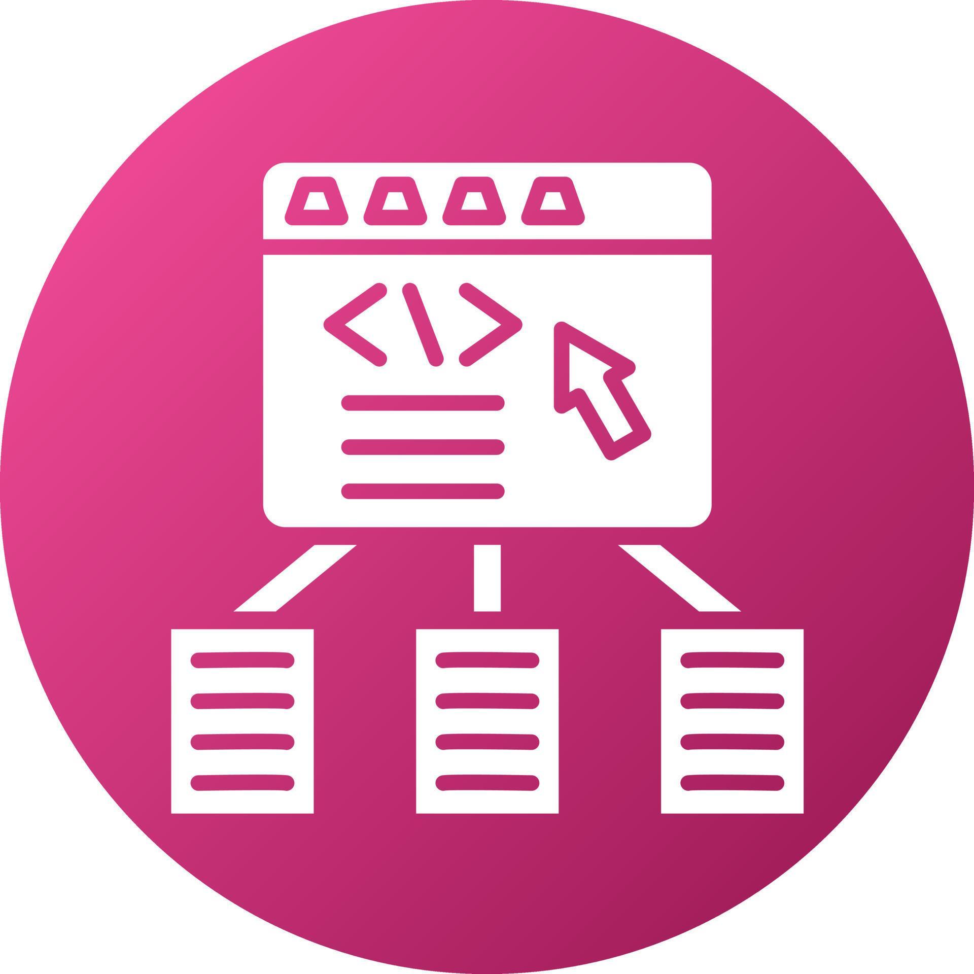 Code Framework Icon Style 21811603 Vector Art at Vecteezy