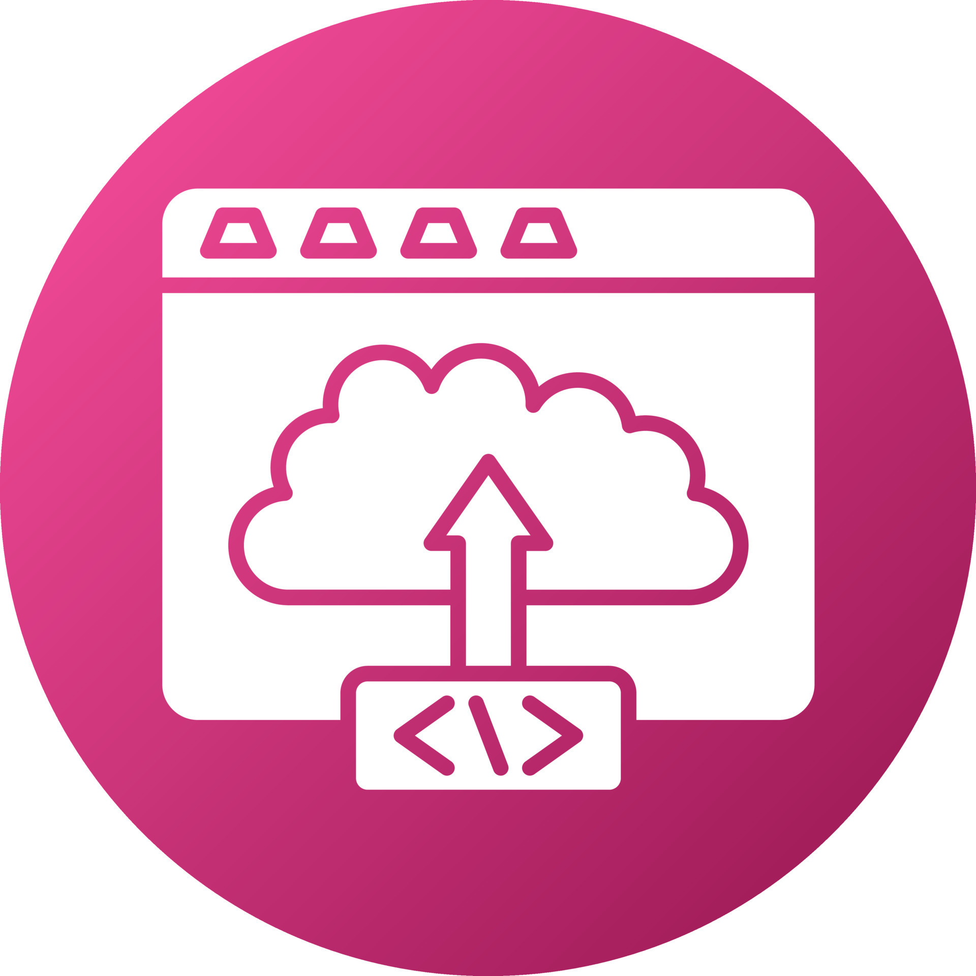 Code Deployment Icon Style 21811604 Vector Art at Vecteezy