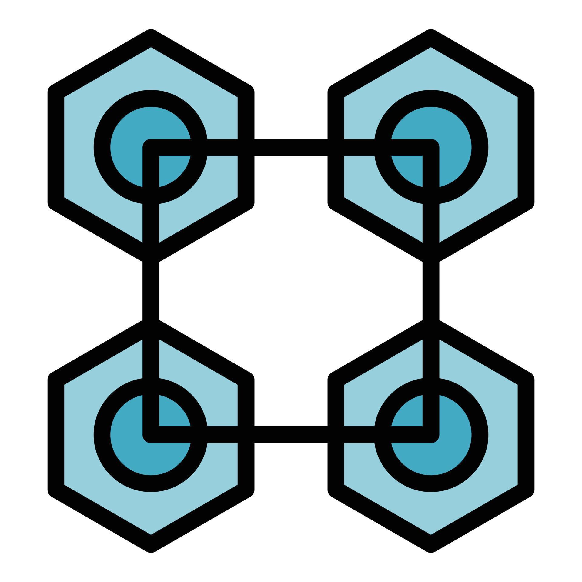 Blockchain ledger icon vector flat 21813559 Vector Art at Vecteezy