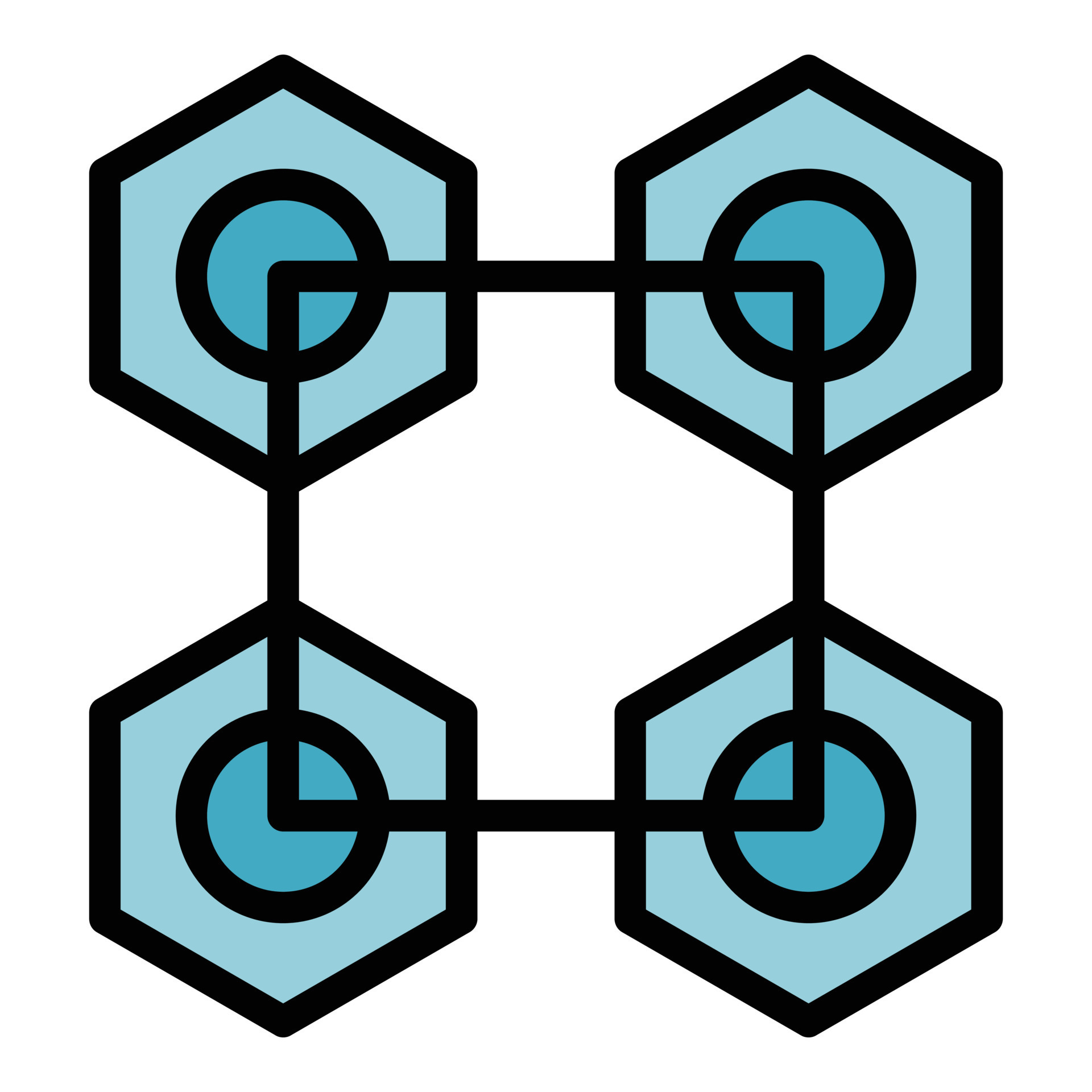 Blockchain ledger icon vector flat 21813559 Vector Art at Vecteezy