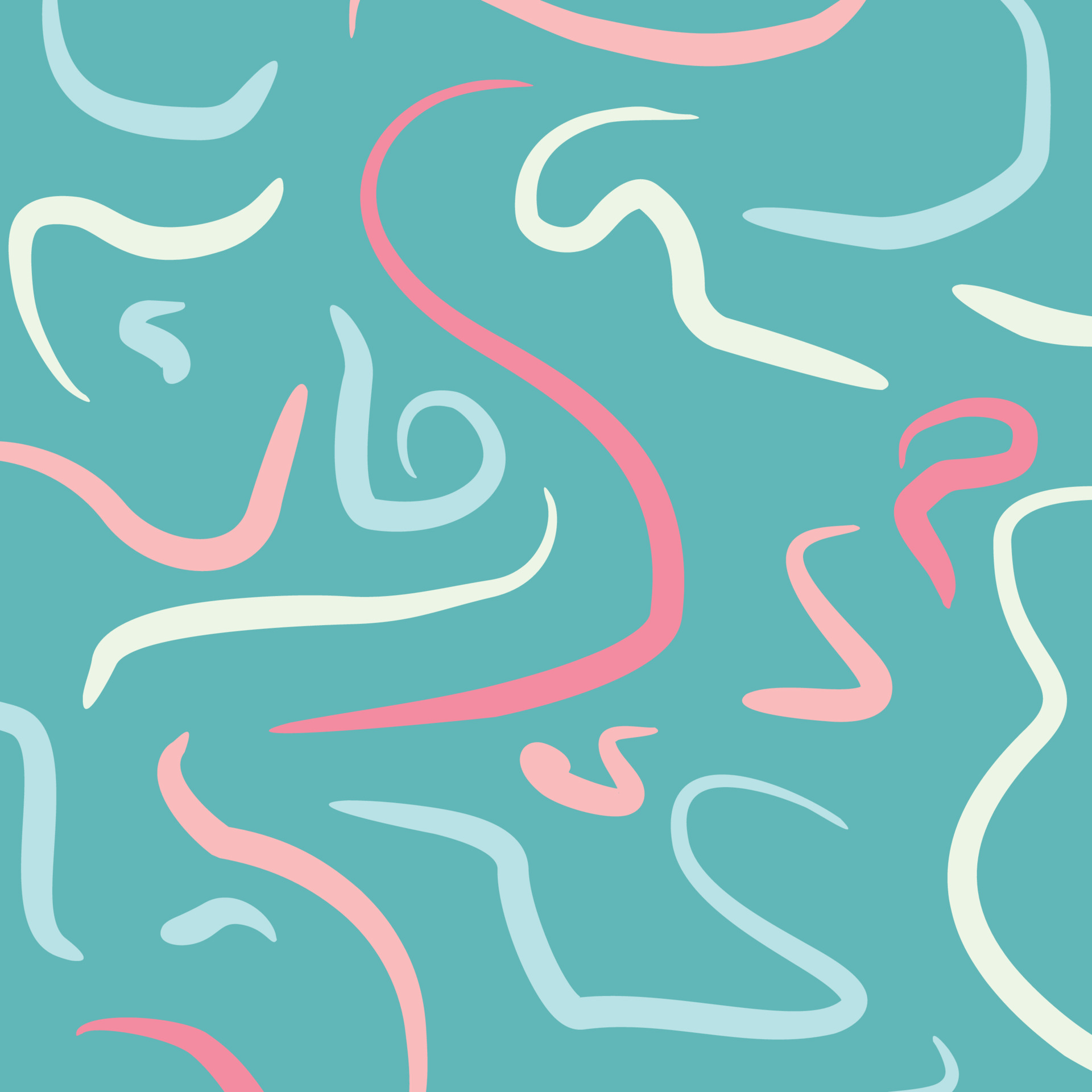 Abstract Hand Drawn Doodle Background Seamless Arch Pattern With