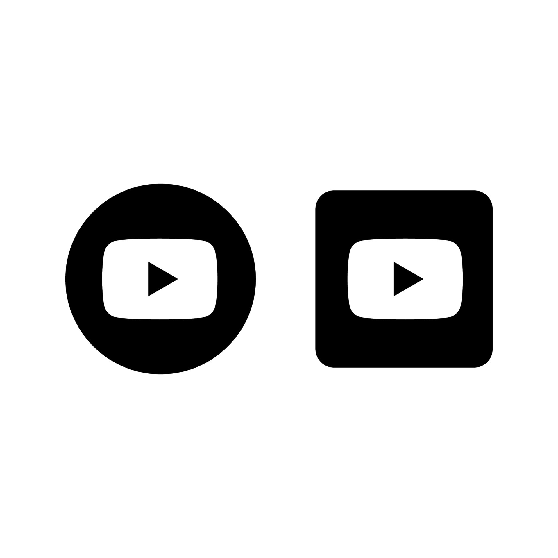 Youtube Logo Vector Editorial App Icons 21818142 Vector Art At Vecteezy