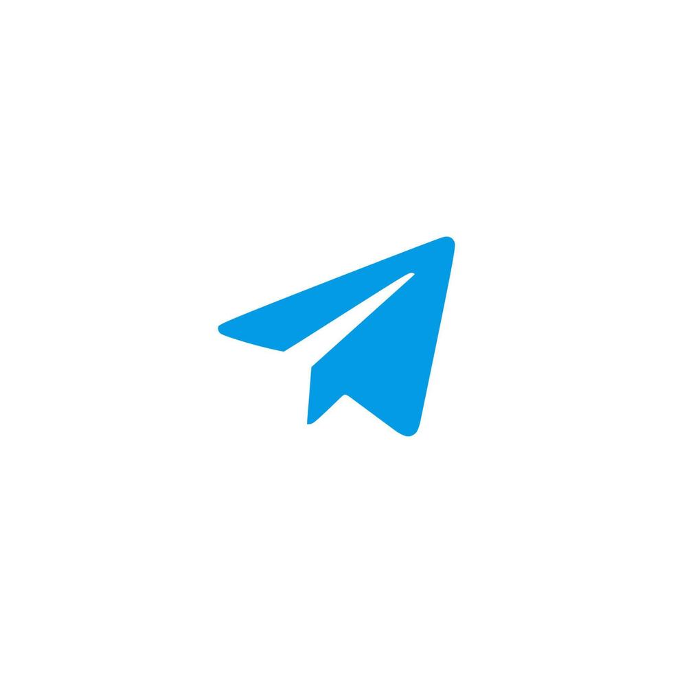 Telegram logo vector 21818152 Vector Art at Vecteezy