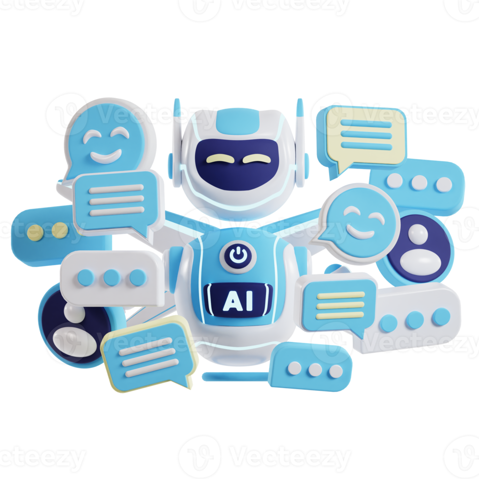 Chat bot Future AI 3d artificial intelligence icon 21820186 PNG Chat bot Future AI 3d artificial intelligence icon 21820186 PNG