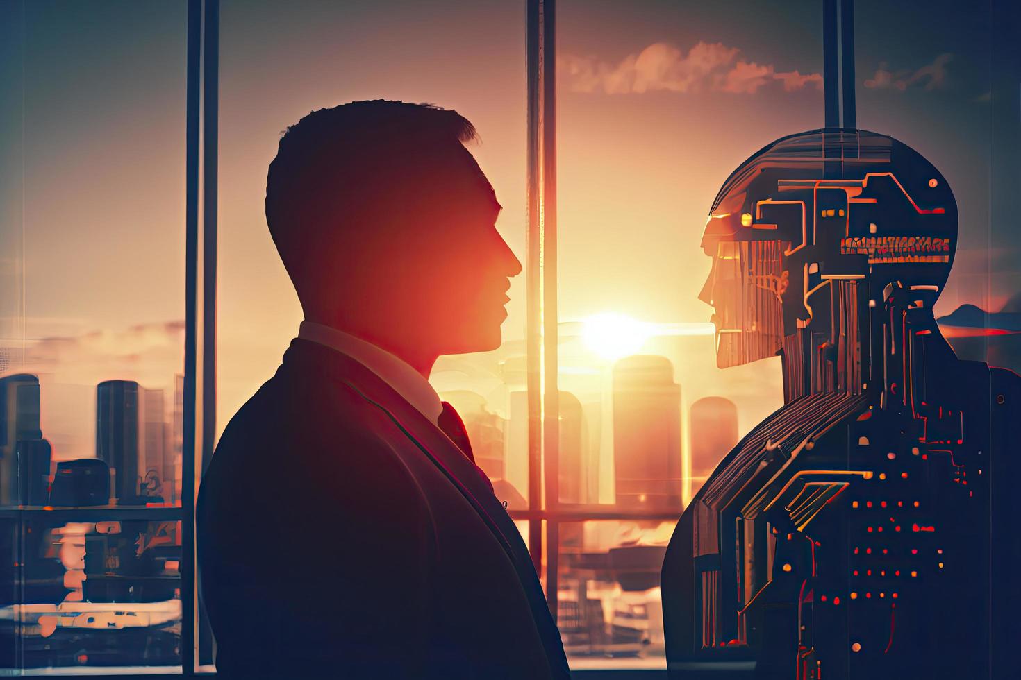 Robot technology helps industry 4.0 artificial intelligence trend ... Robot technology helps industry 4.0 artificial intelligence trend ...