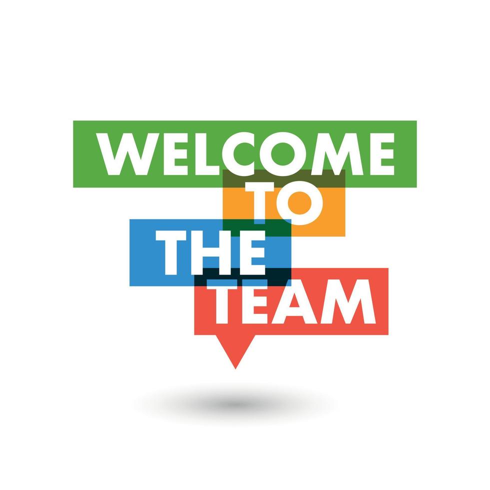 Welcome to the team icon in flat style. Hire worker vector illustration ... Welcome to the team icon in flat style. Hire worker vector illustration ...